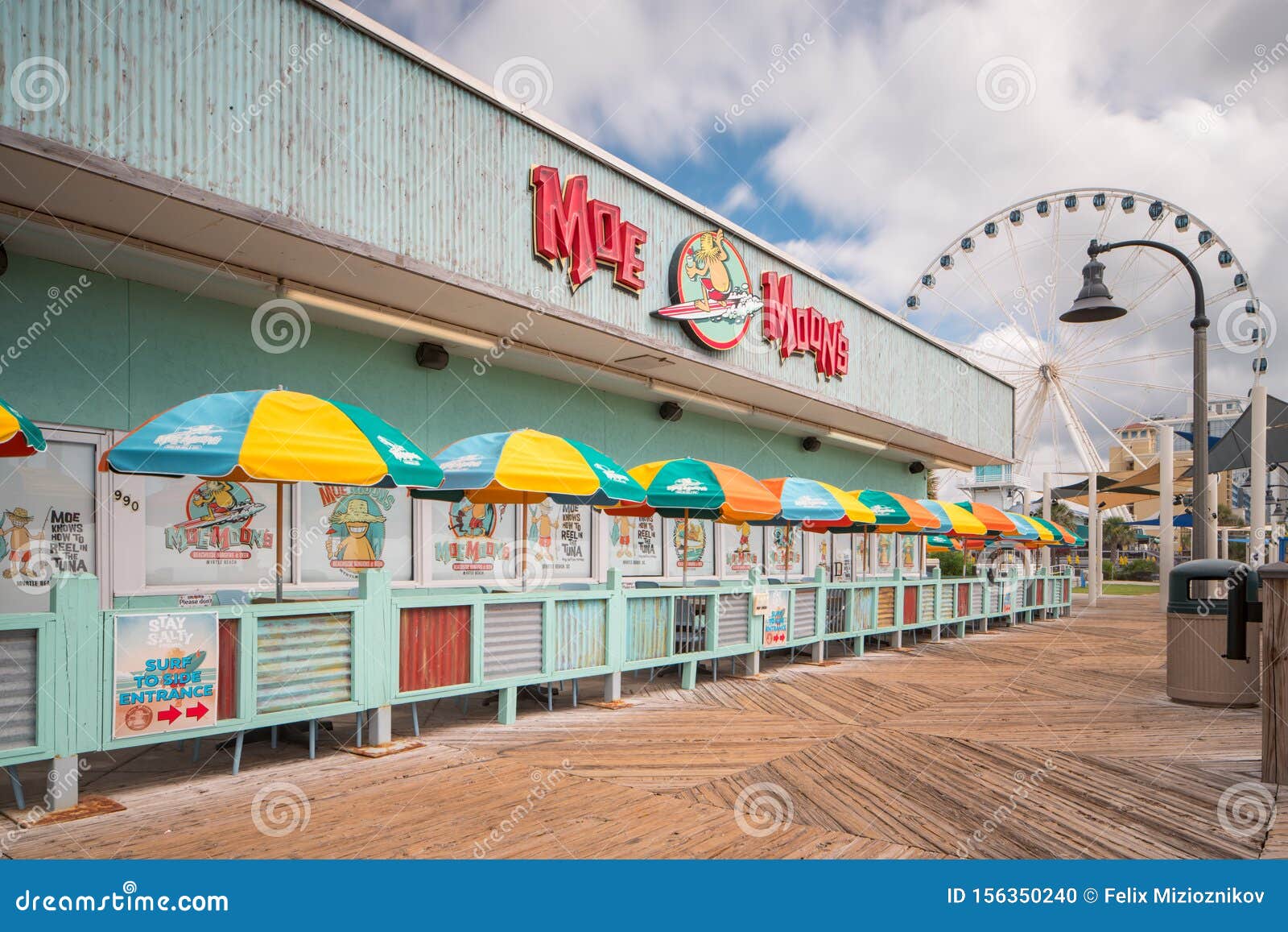 Moe Moons Myrtle Beach SC USA Editorial Image - Image of restaurant ...