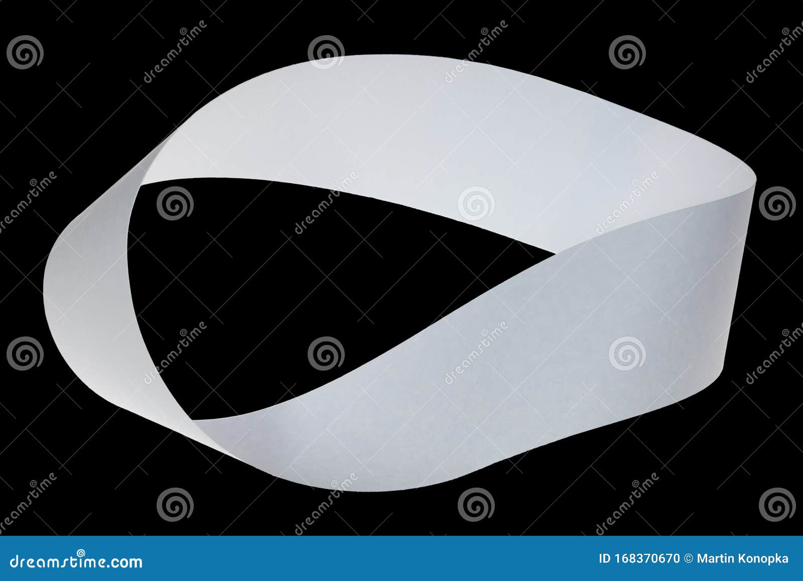 Moebius strip stock photo. Image of endless, paper, circle - 168370670