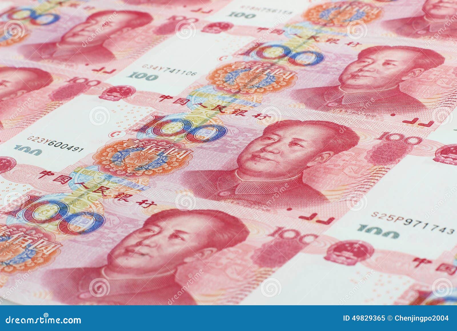 A moeda chinesa imagem de stock. Imagem de fundo, presidente - 49829365