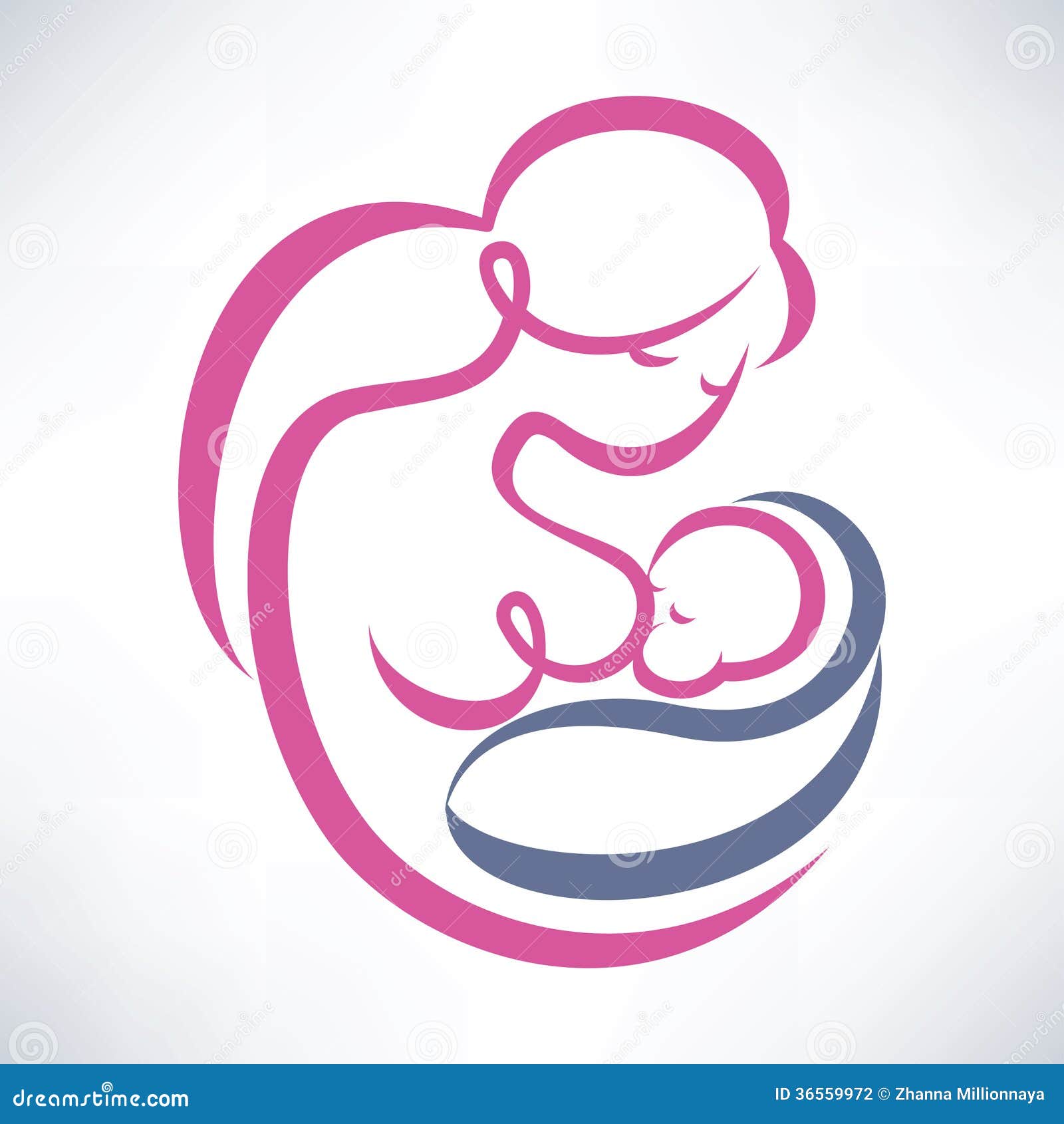 Moeder Die Haar Baby De Borst Geven Vector Illustratie - Illustration ... Moeder Die Haar Baby De Borst Geven Vector Illustratie - Illustration ...