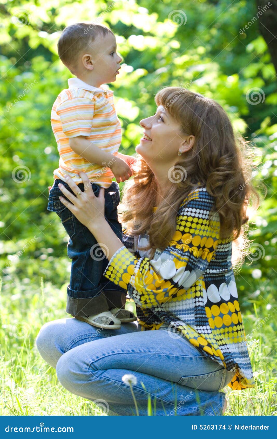Moeder En Kind Picture. Image: 5263174