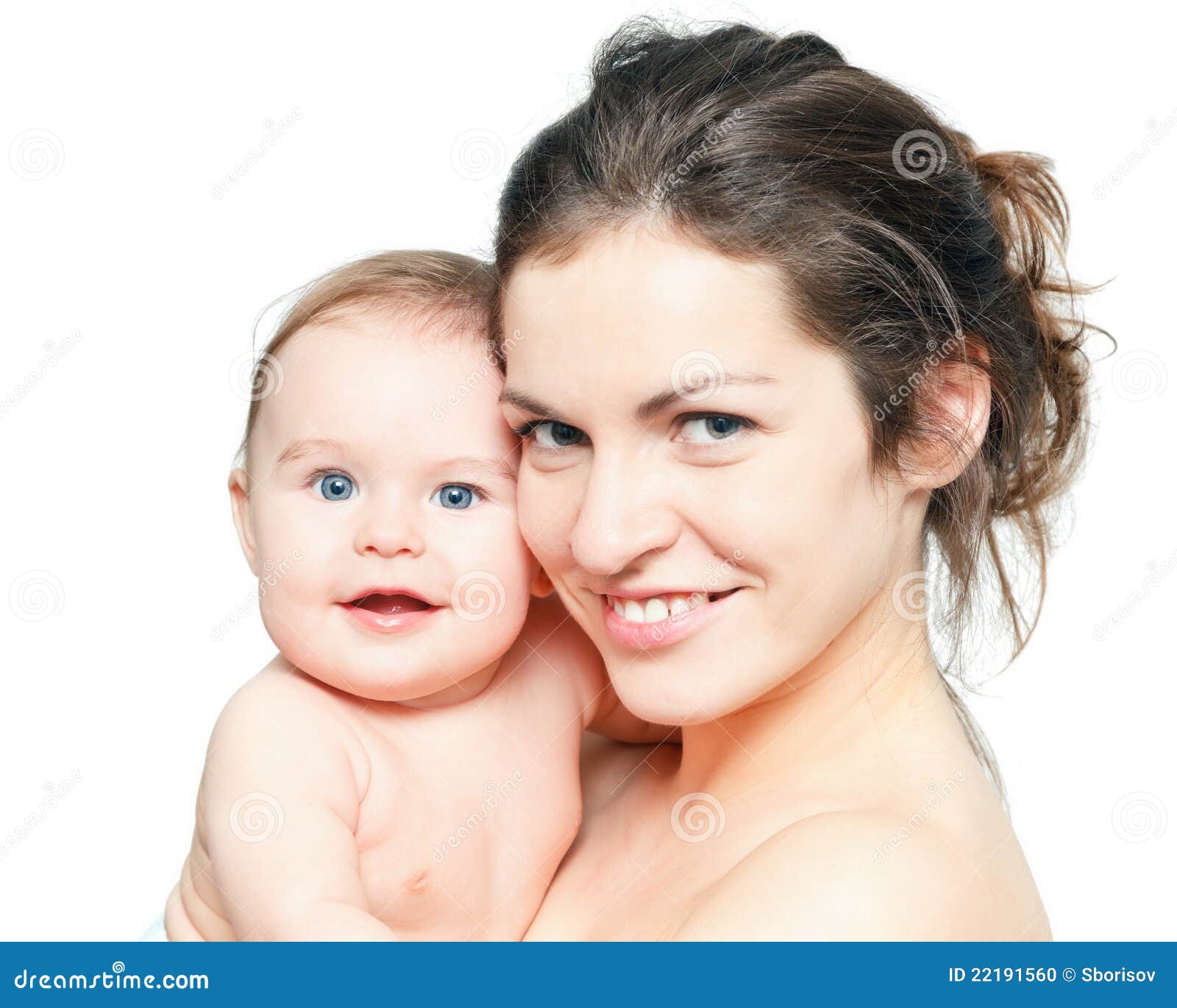 Moeder met baby stock foto. Image of moeder, generatie - 22191560