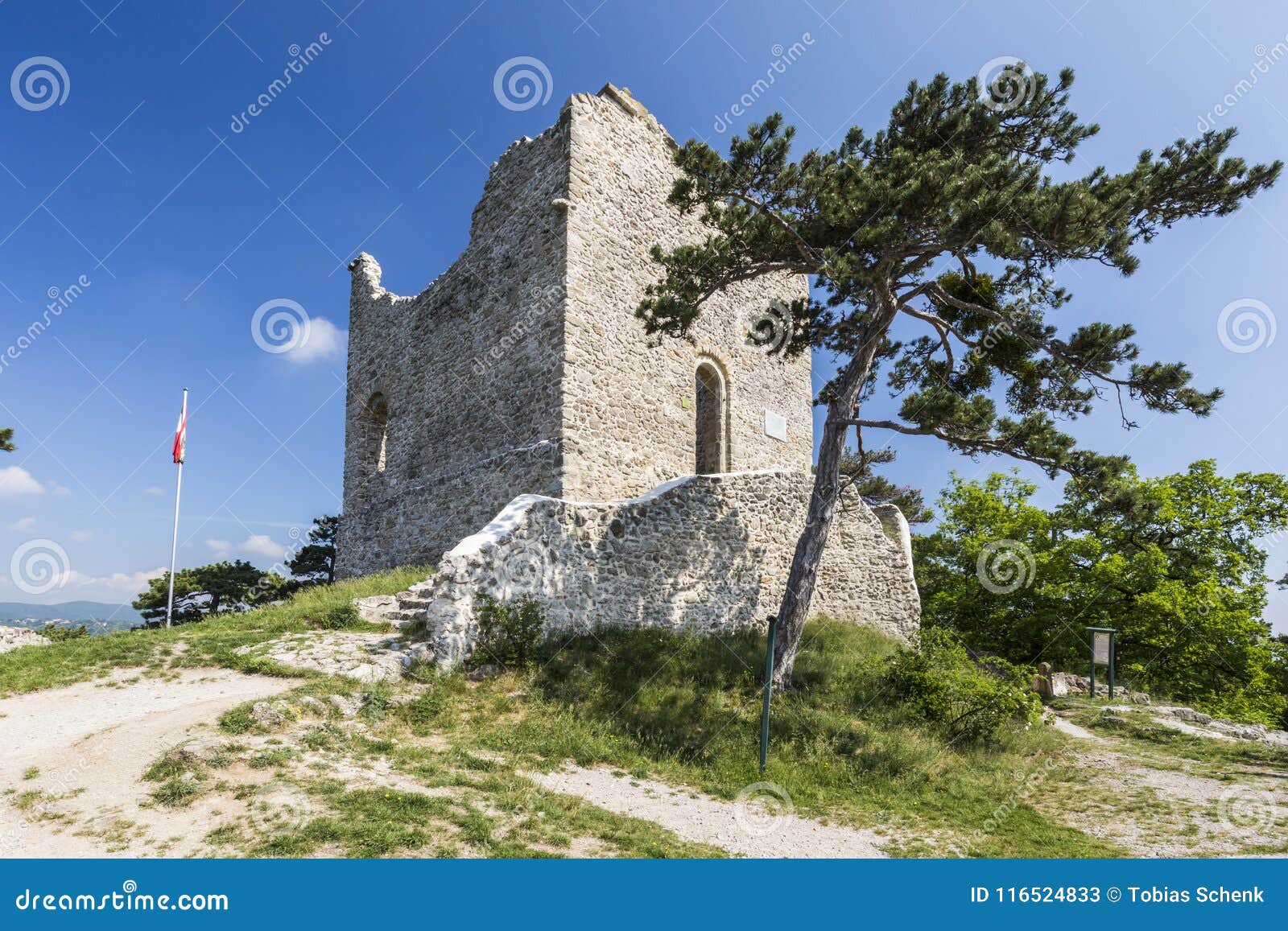 Moedling Castle in Austria stock image. Image of hiking - 116524833