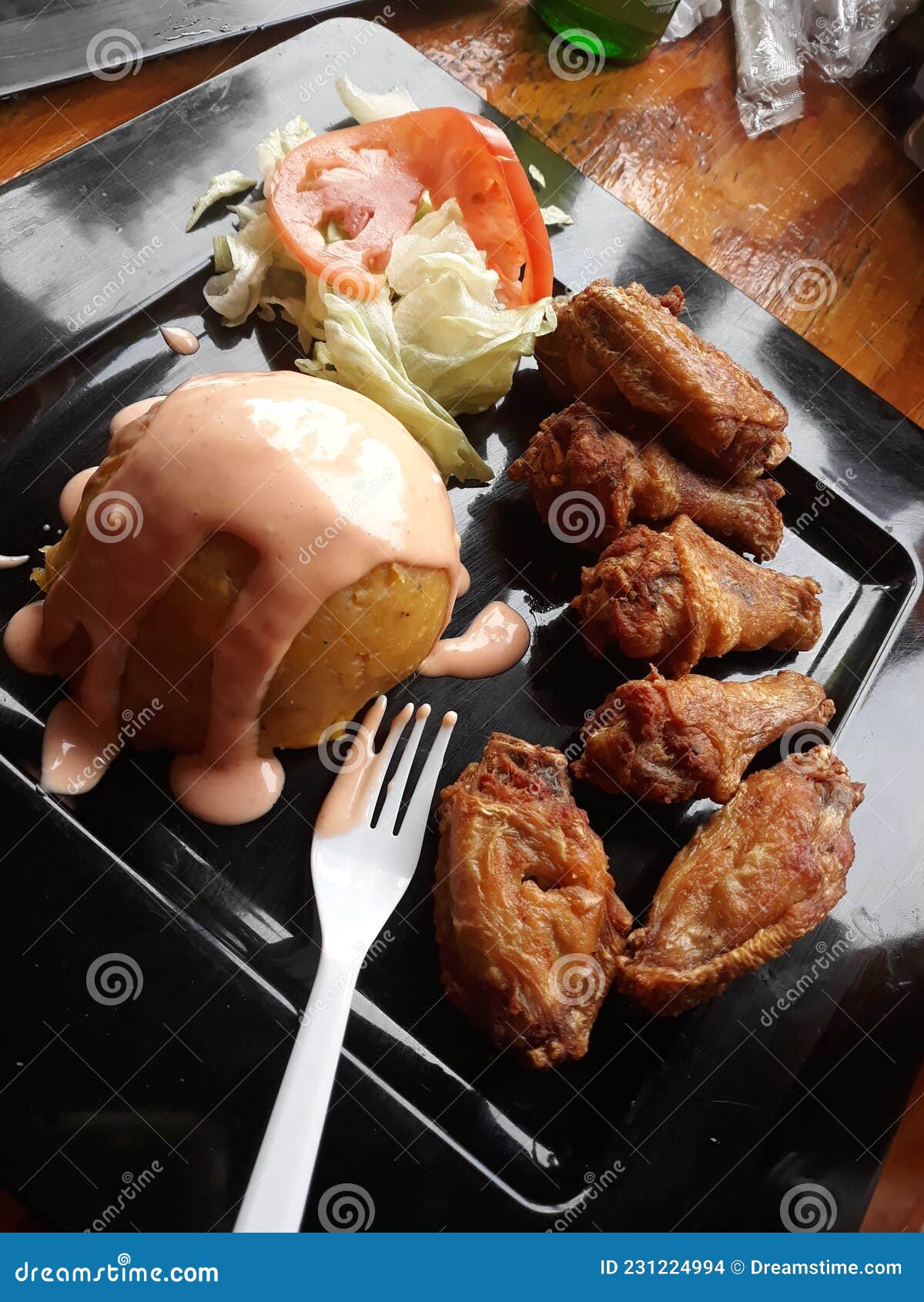 Mofongo in Puerto Rico stock photo. Image of dish, dessert - 231224994