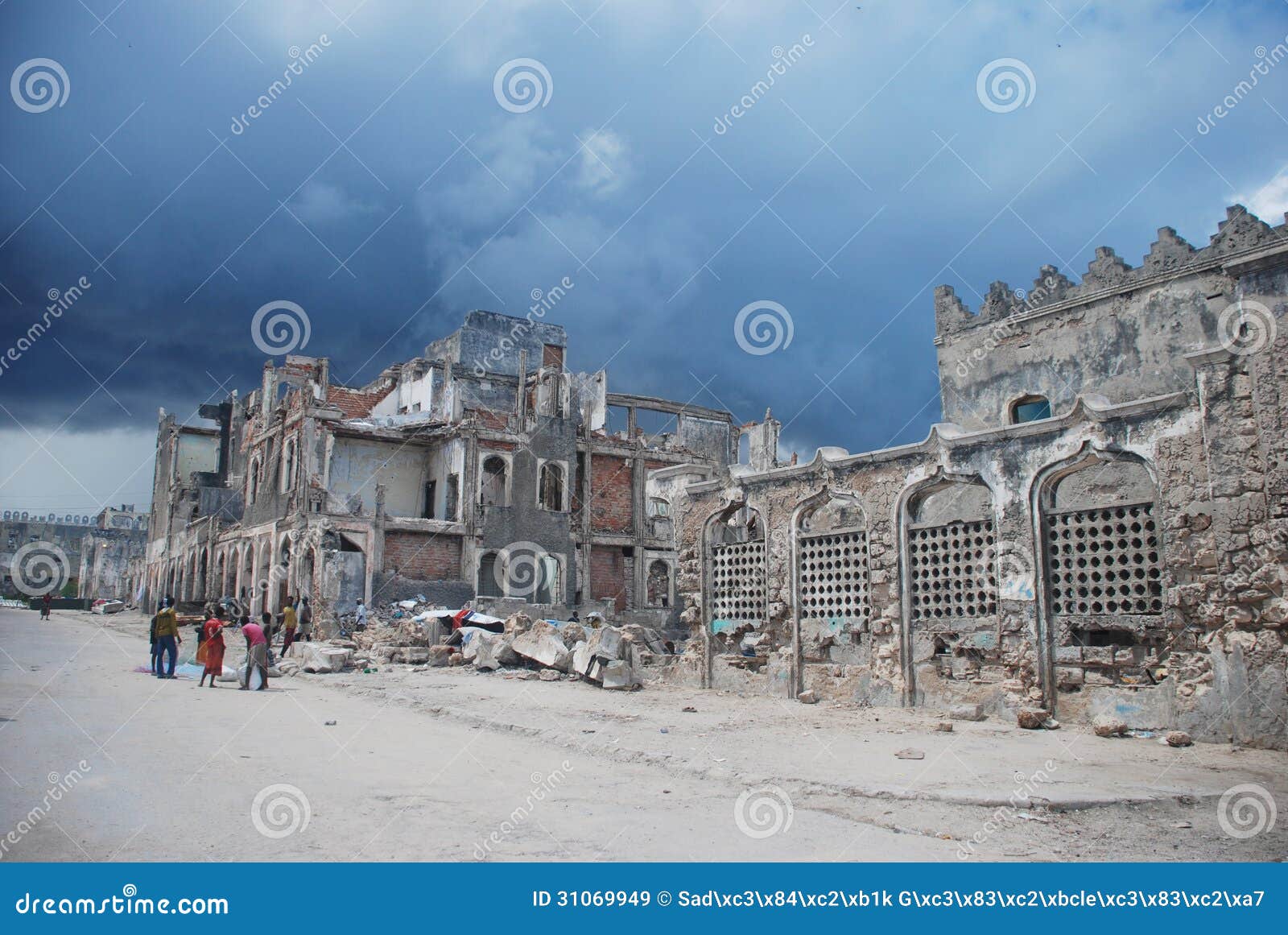 Mogadischu-Stadt redaktionelles stockbild. Bild von einwanderer - 31069949