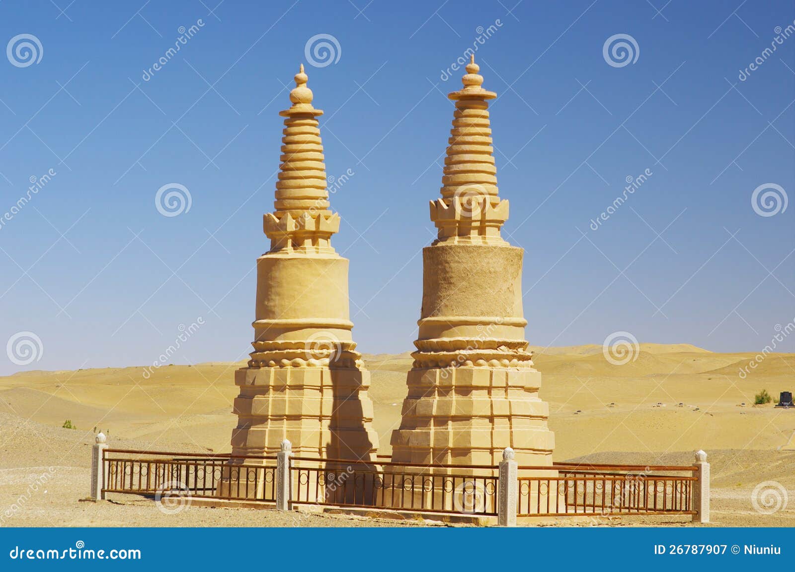 The Mogao Grottoes Mud Tower Stock Image - Image of mogao, belief: 26787907