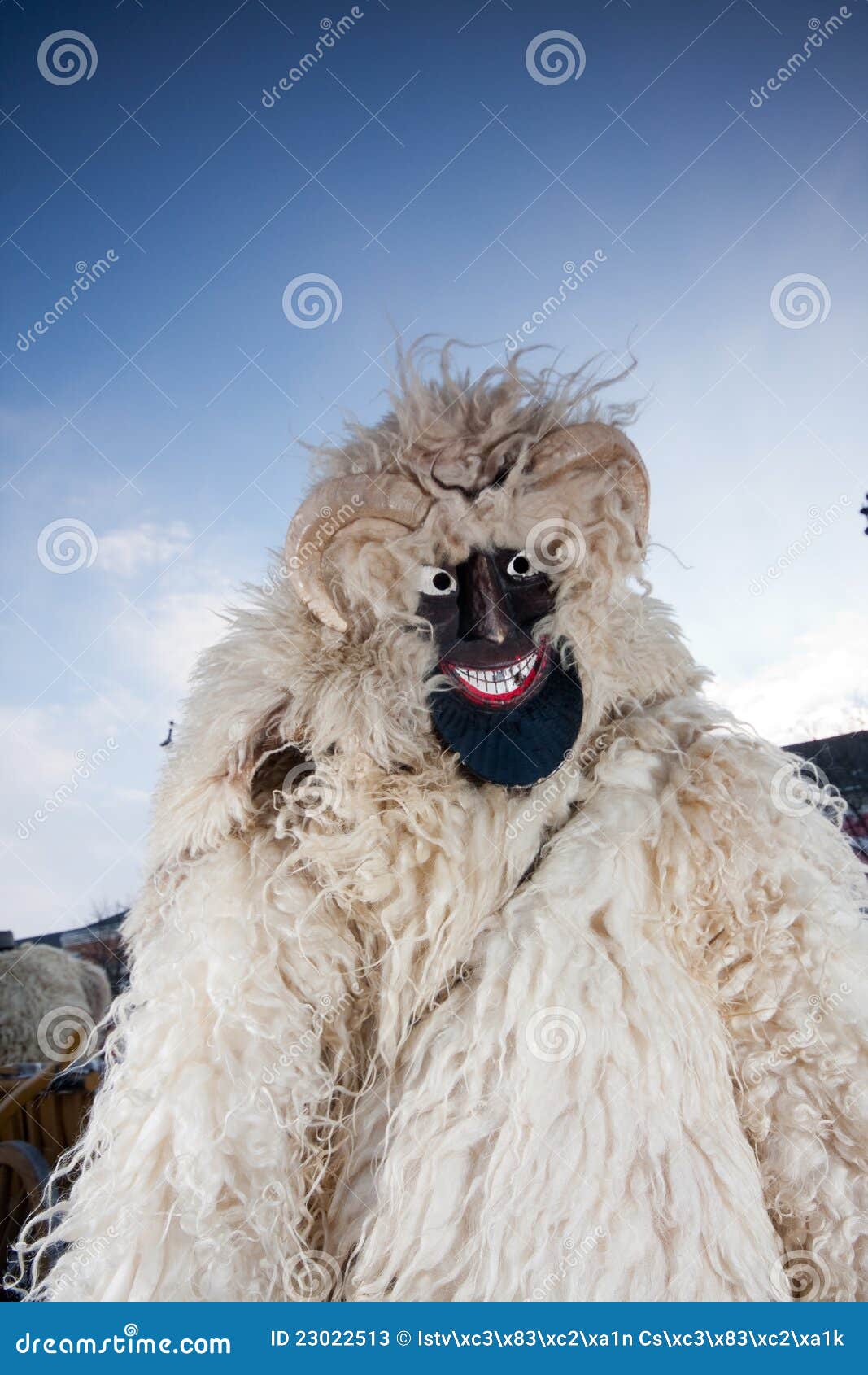 Mohacsi Busojaras carnival editorial stock photo. Image of authentic ...