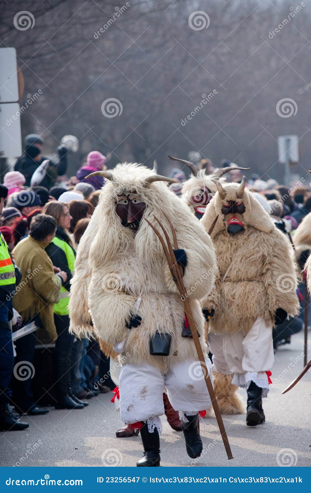 Mohacsi Busojaras carnival editorial photography. Image of masquerade ...