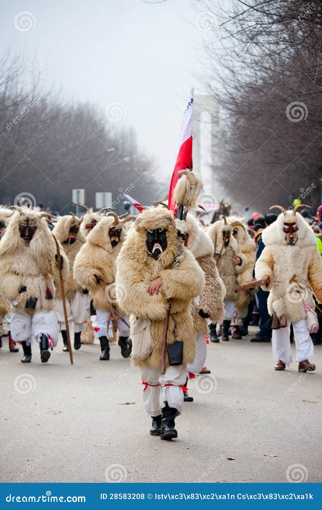 Mohacsi Busojaras carnival editorial stock photo. Image of handmade ...