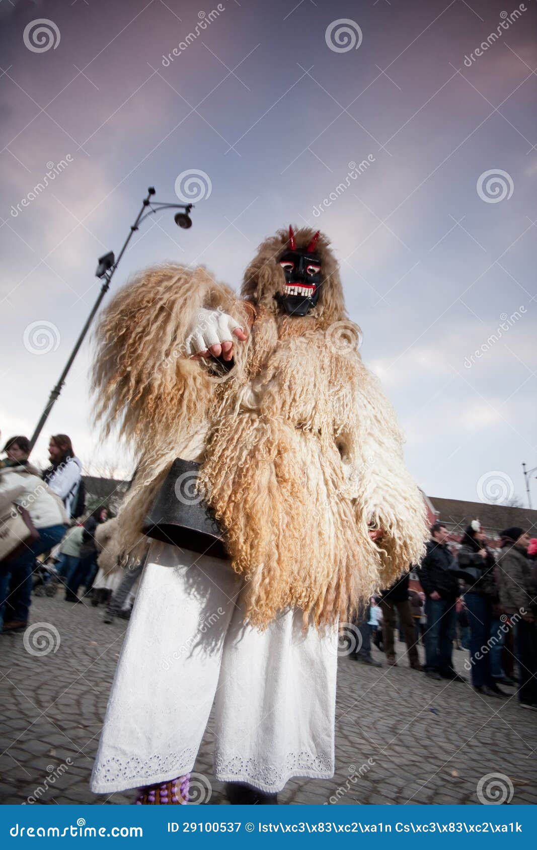 Mohacsi Busojaras carnival editorial photography. Image of farsang ...