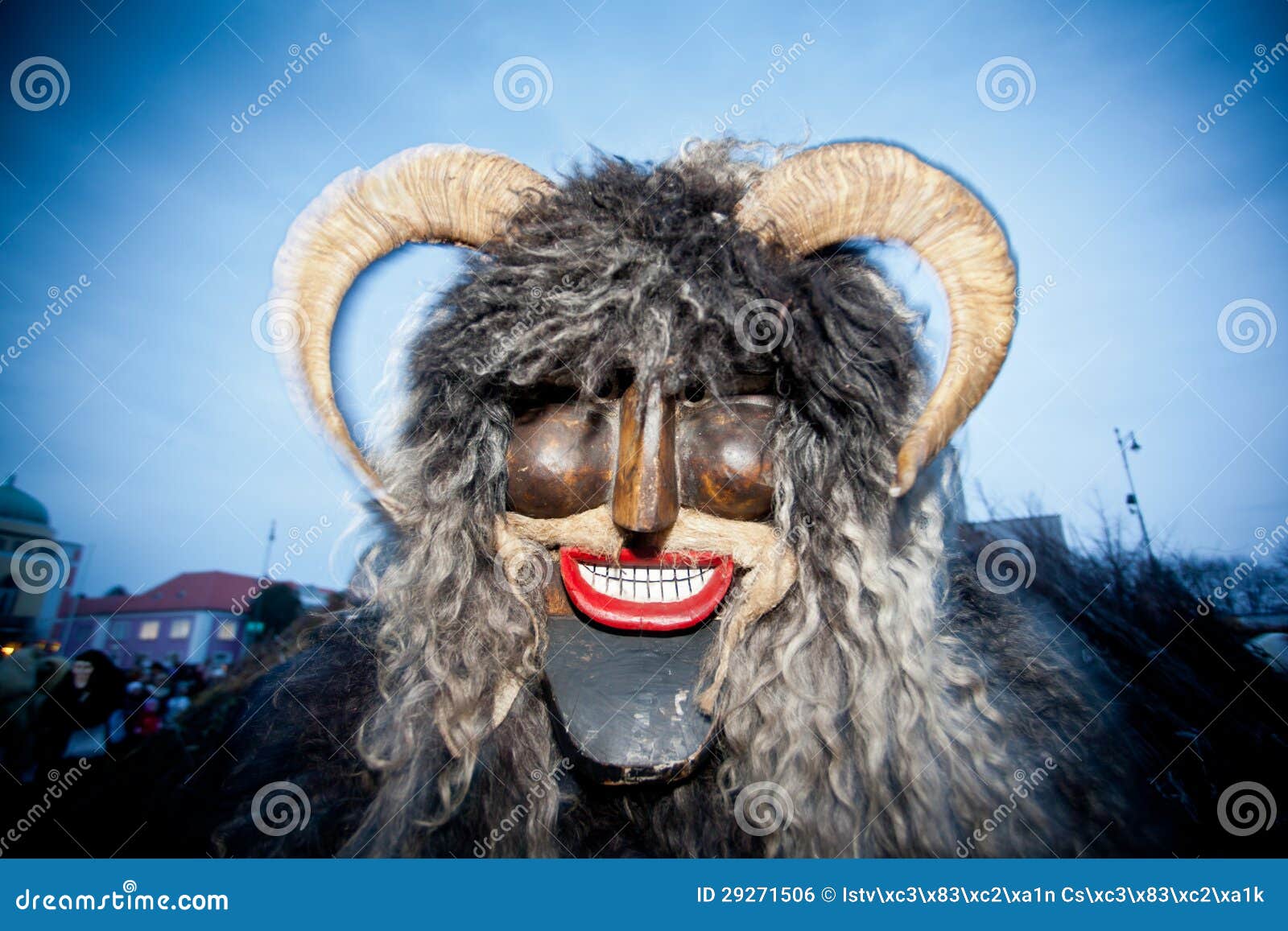 Mohacsi Busojaras Carnival editorial photo. Image of beast - 29271506