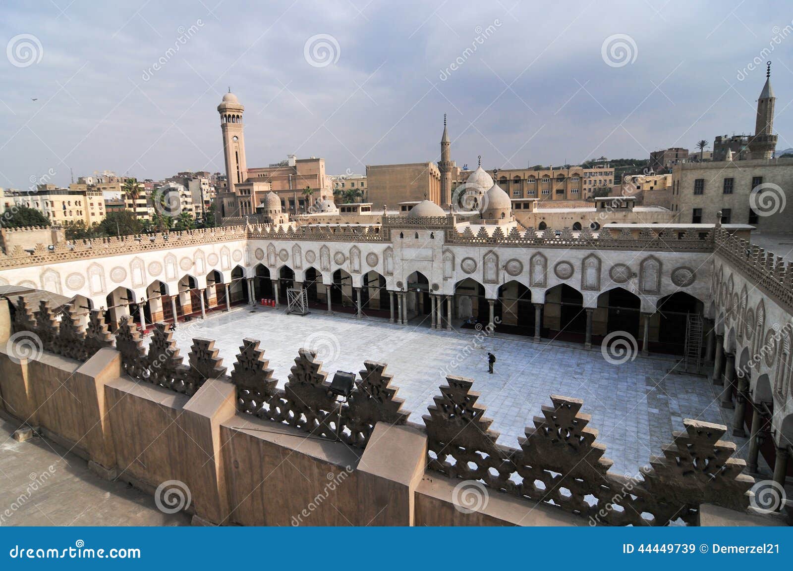 Mohamed Ali Mosque, Saladin Citadel - Cairo, Egypt Editorial Stock ...