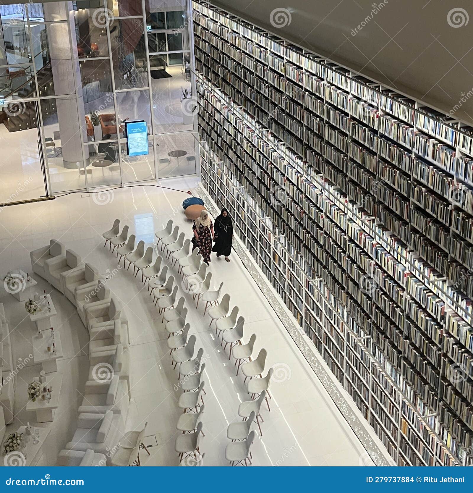 Mohammed Bin Rashid Library in Dubai, UAE Editorial Stock Image - Image ...