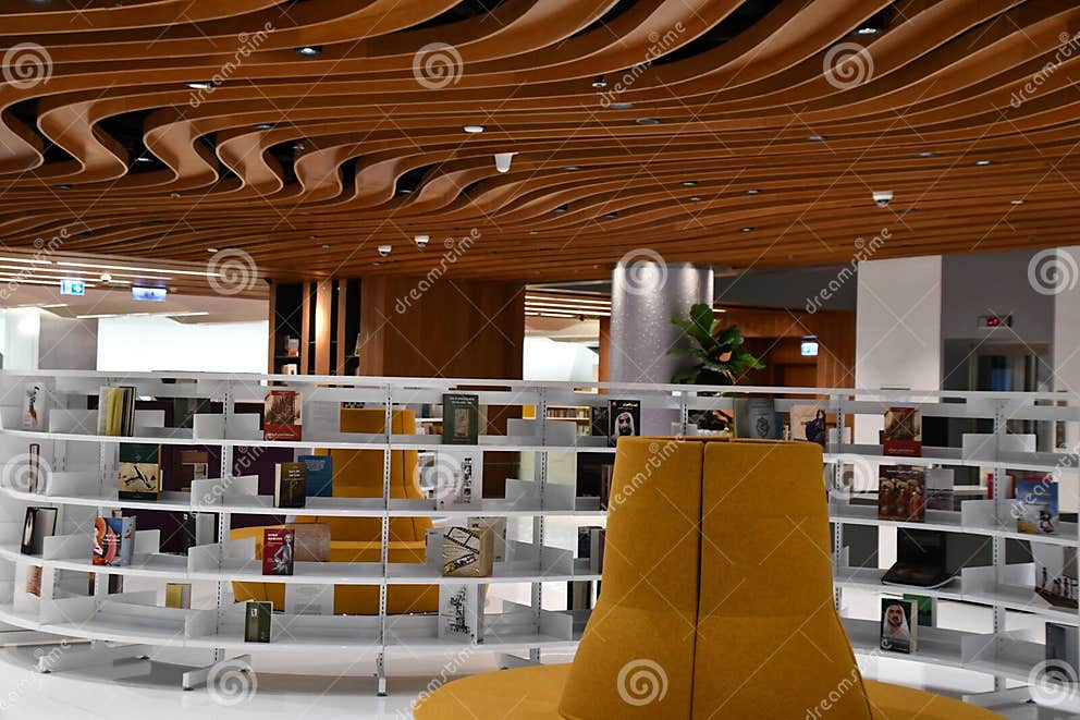 Mohammed Bin Rashid Library in Dubai, UAE Editorial Image - Image of ...