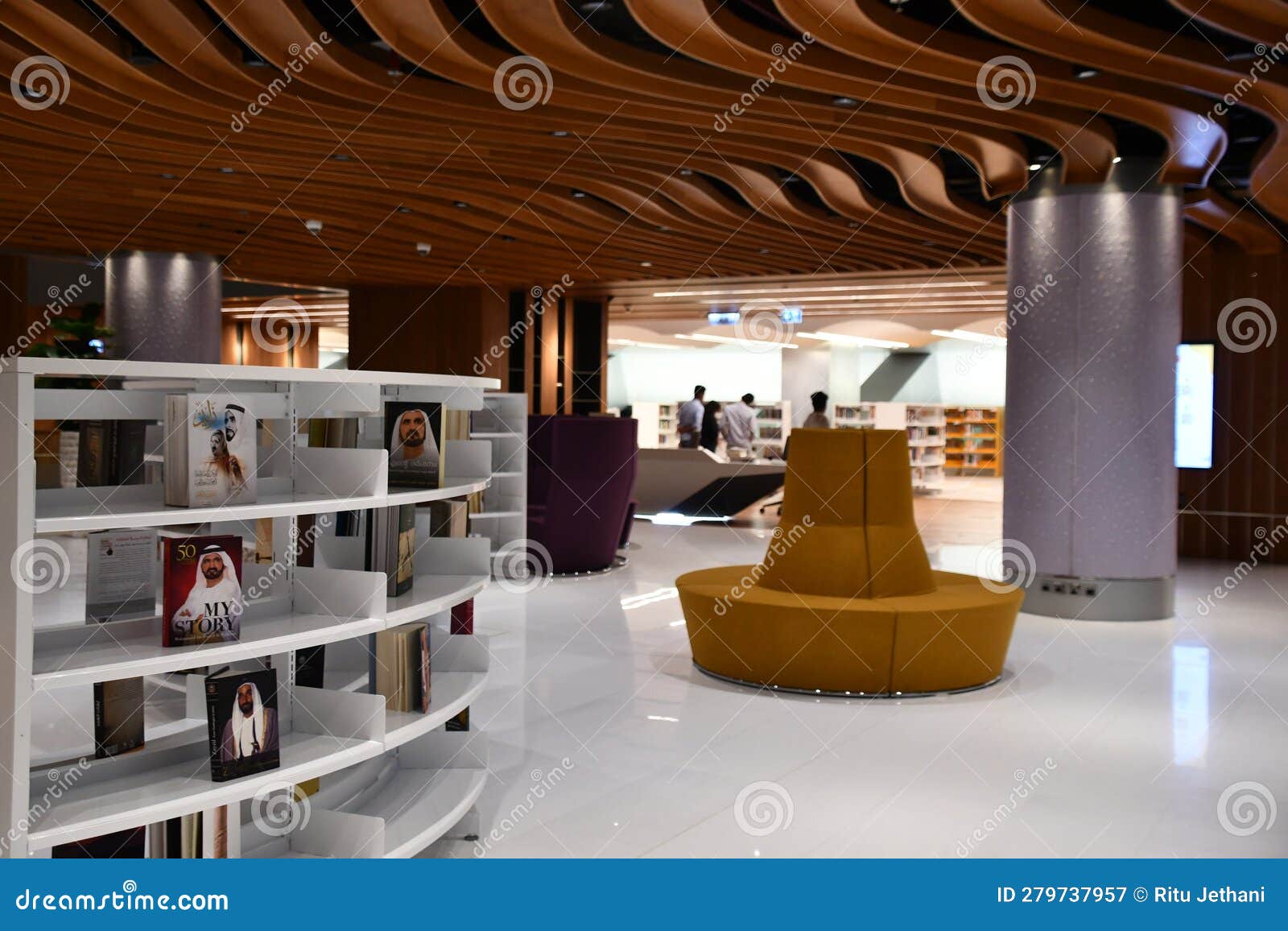 Mohammed Bin Rashid Library in Dubai, UAE Editorial Photography - Image ...