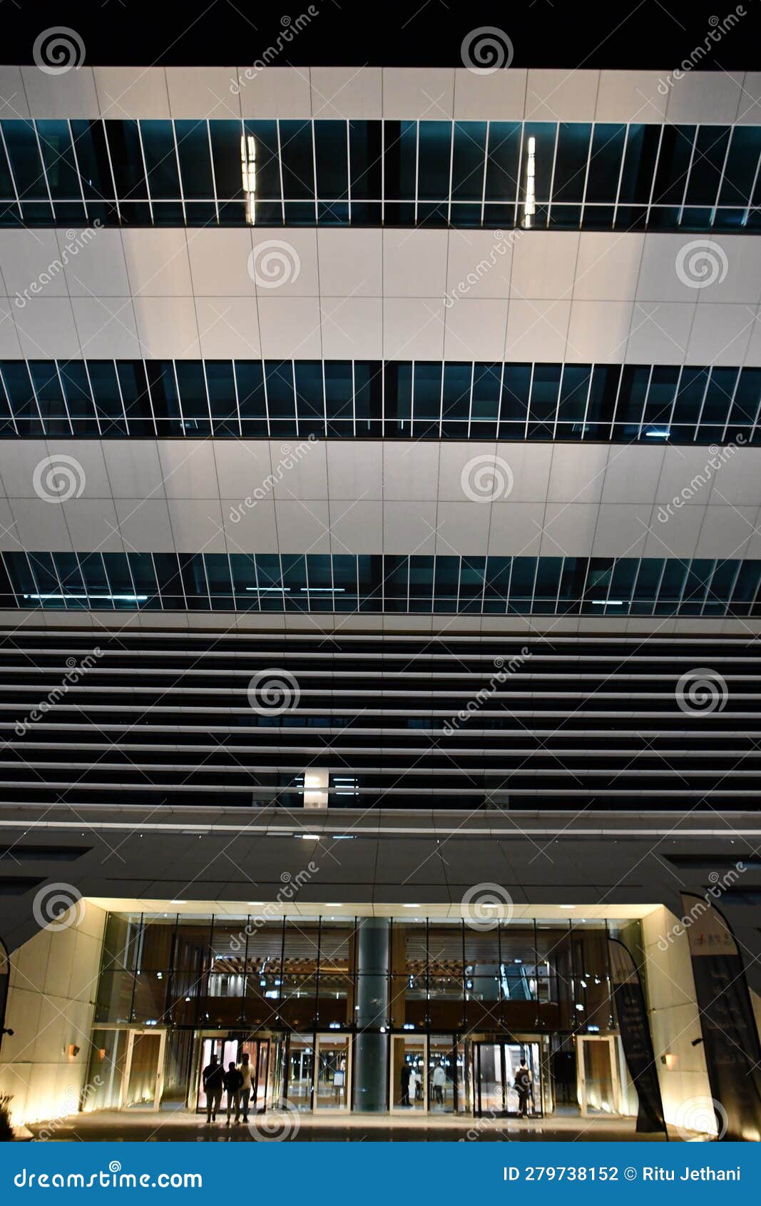 Mohammed Bin Rashid Library in Dubai, UAE Stock Photo - Image of ...