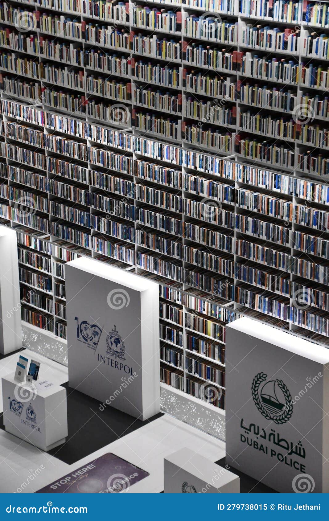 Mohammed Bin Rashid Library in Dubai, UAE Editorial Image - Image of ...