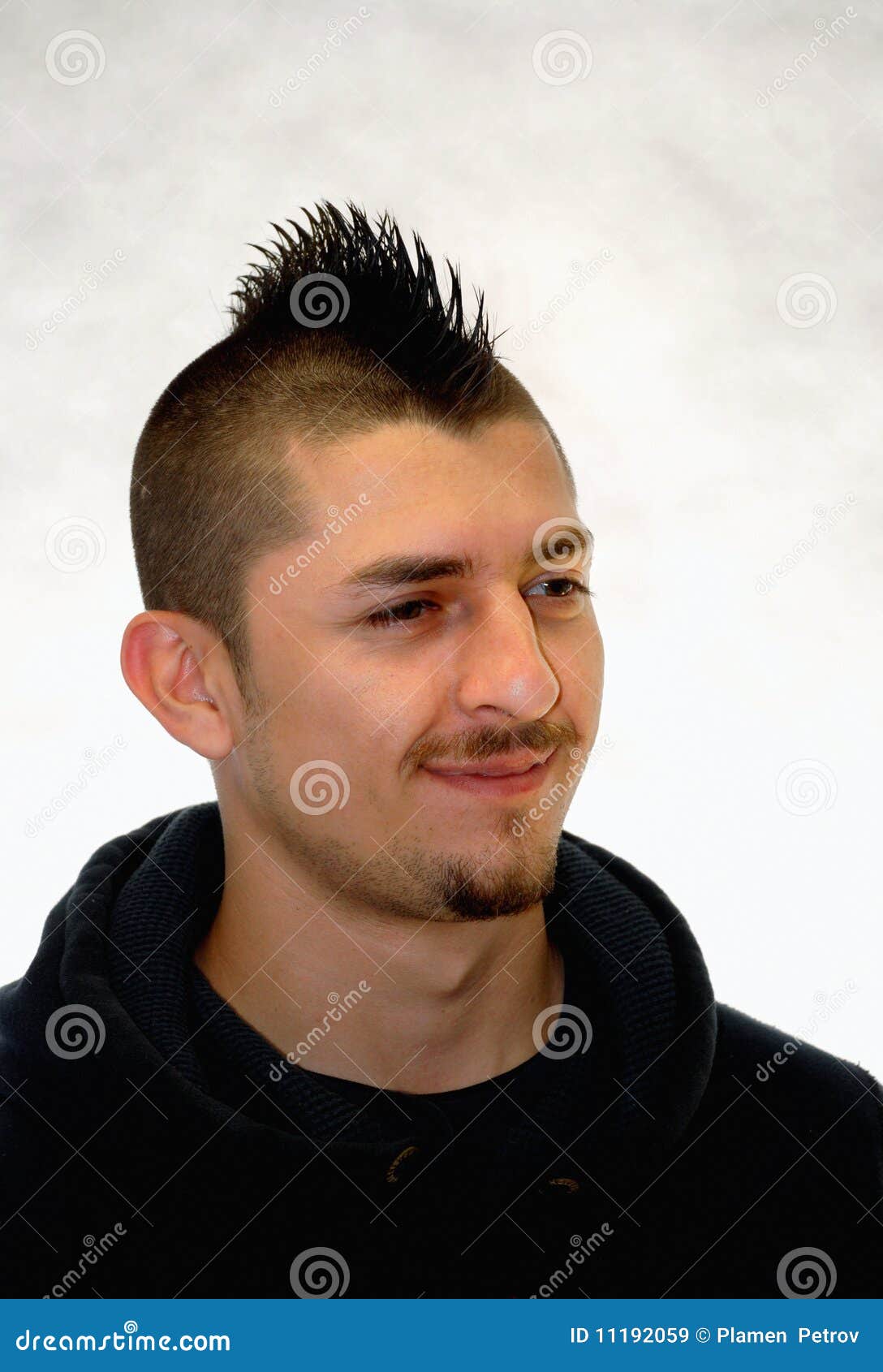 Mohawk stock image. Image of shoulders, mohawk, profile - 11192059