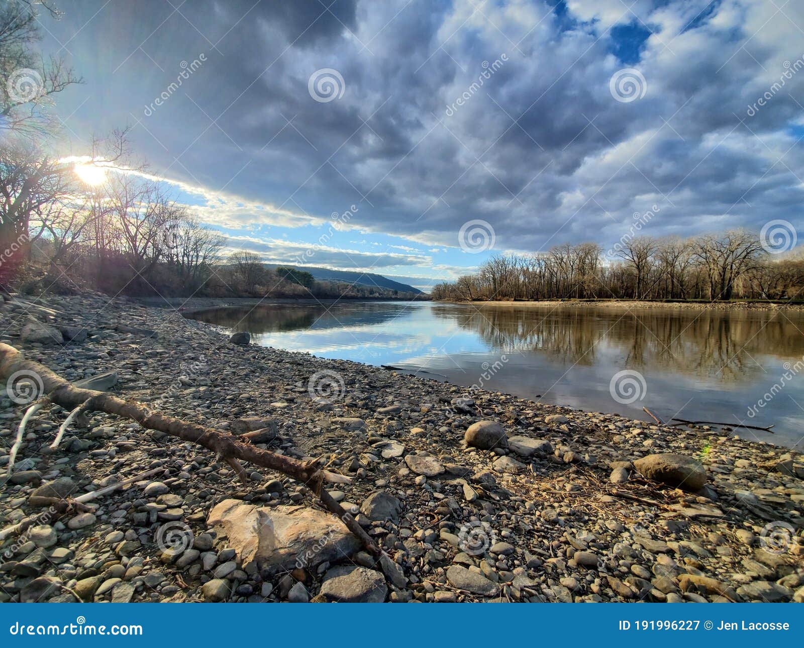 Mohawk River Boat Launch stock image. Image of sunset - 191996227