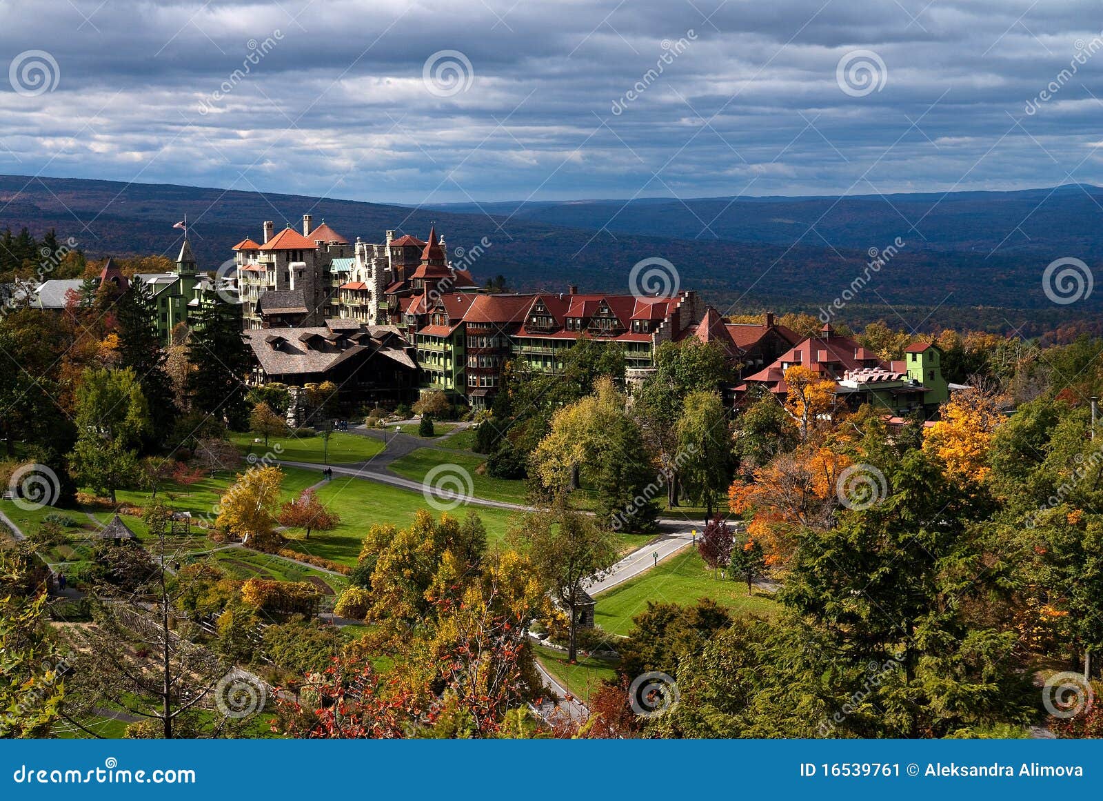 Mohonk Mountain House Royalty-Free Stock Photo | CartoonDealer.com ...