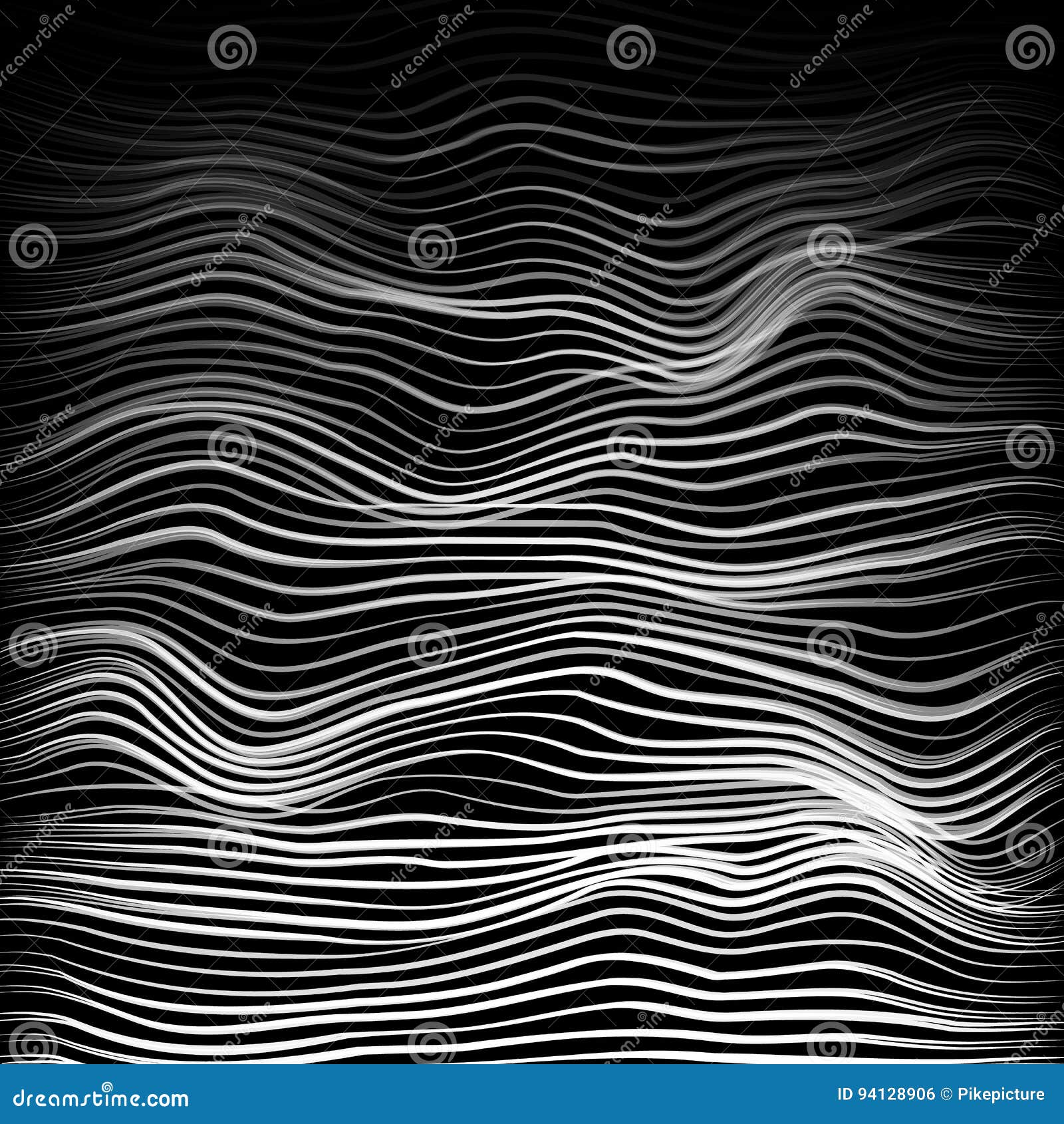 Moire Abstract Texture Vector. Modern Abstract Creative Backdrop with ...