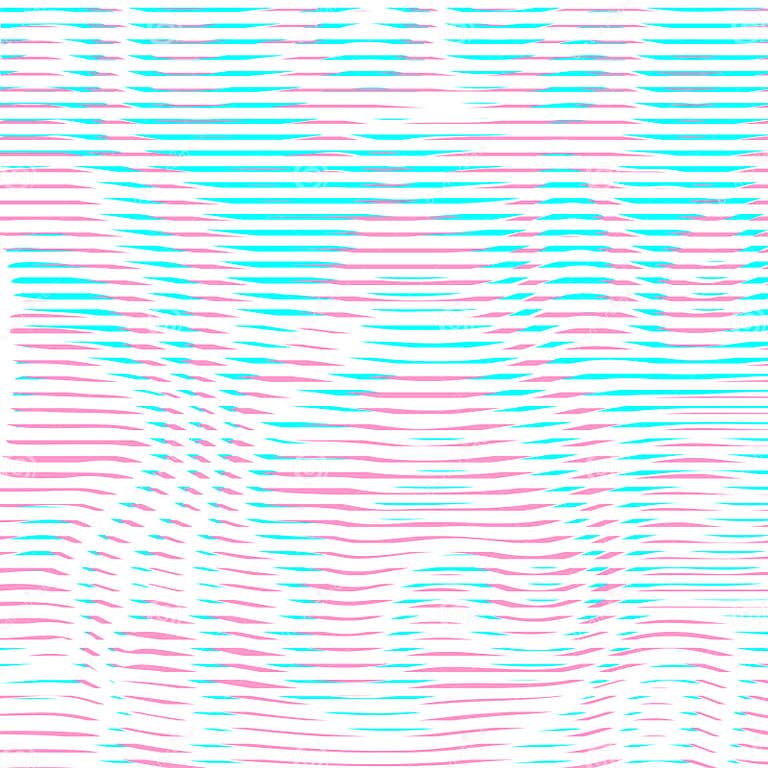 Moire Gradient Glitch Texture, Phantom Wavy Lines Optical Illusion ...