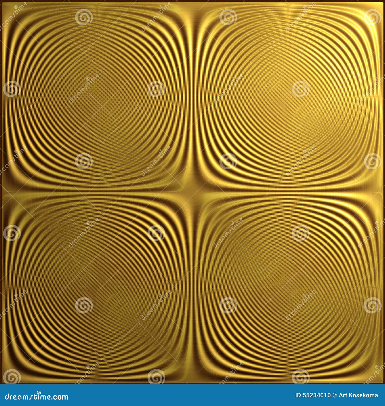 A Moire Pattern Formed by Two Sets of Lines Stock Illustration ...