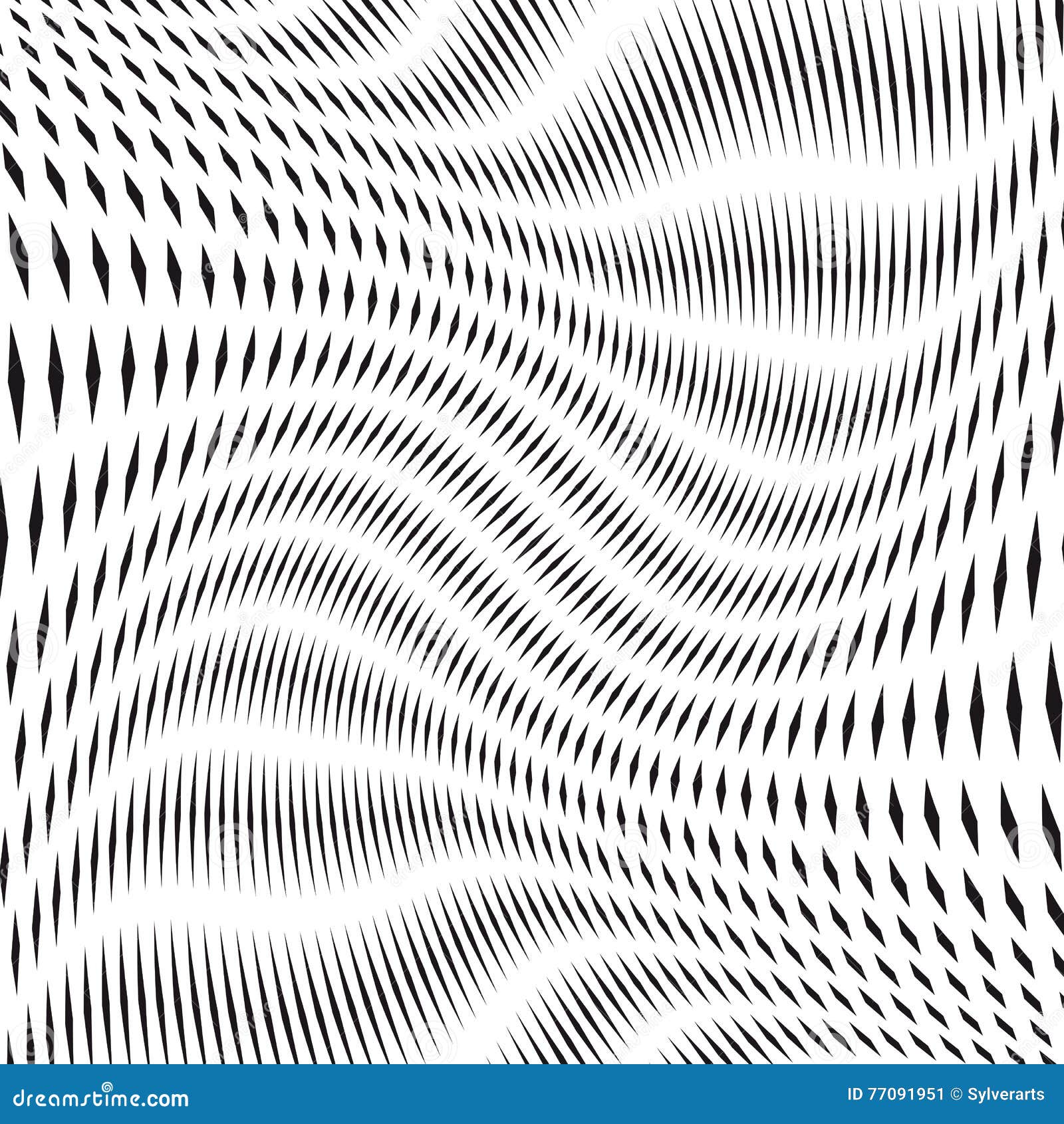 Moire Pattern, Monochrome Background with Trance Effect. Stock ...