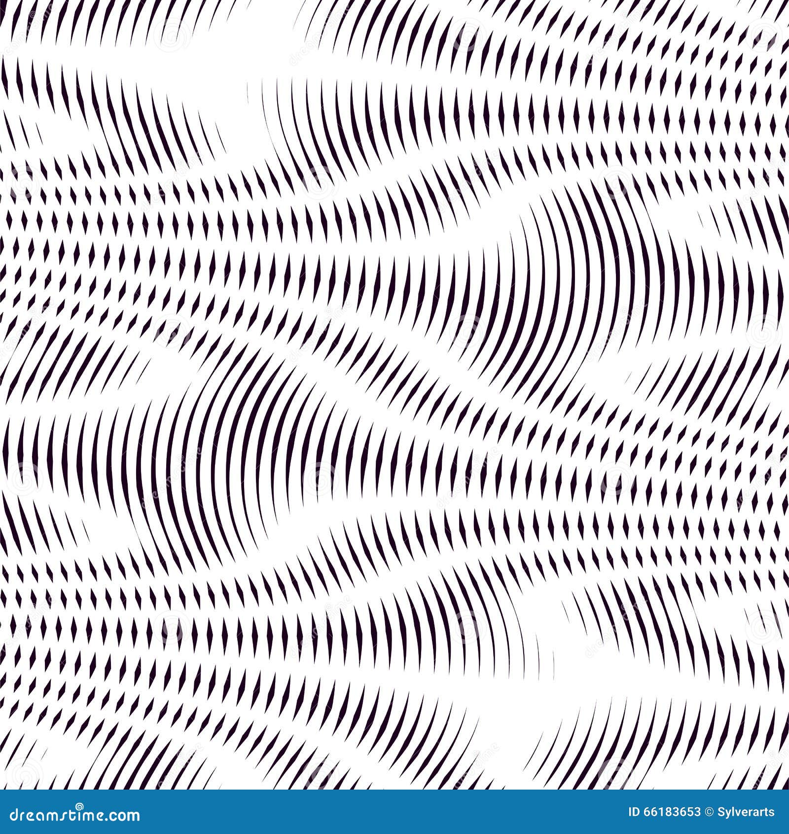 Moire Pattern, Op Art Background. Hypnotic Backdrop with Geometric ...