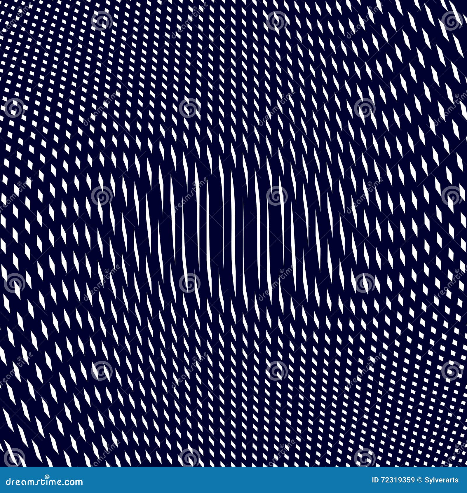 Moire Style, Gradient Optical Pattern, Motion Effect Tile. Stock Vector ...