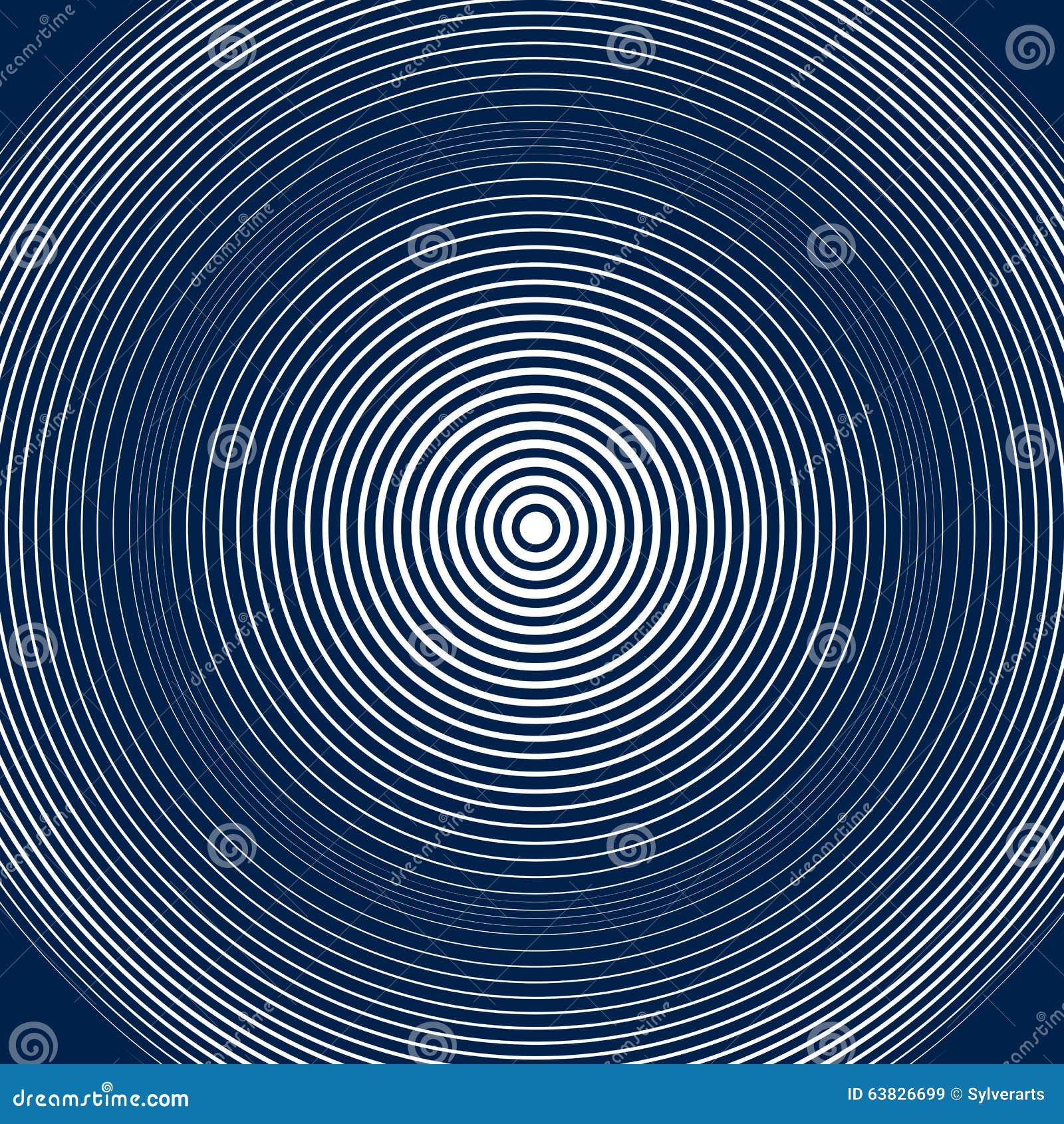 Moire Style, Vector Optical Pattern, Motion Effect Tile. Stock Vector ...