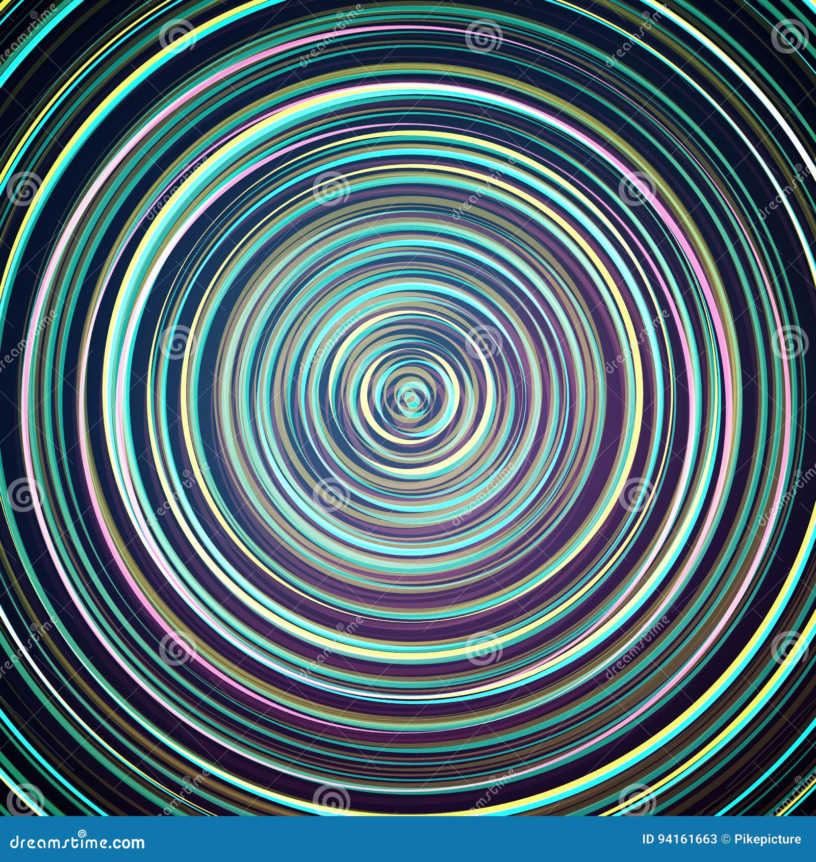 Moire Texture Vector. Vector Warped Lines Background. Moire Effect ...