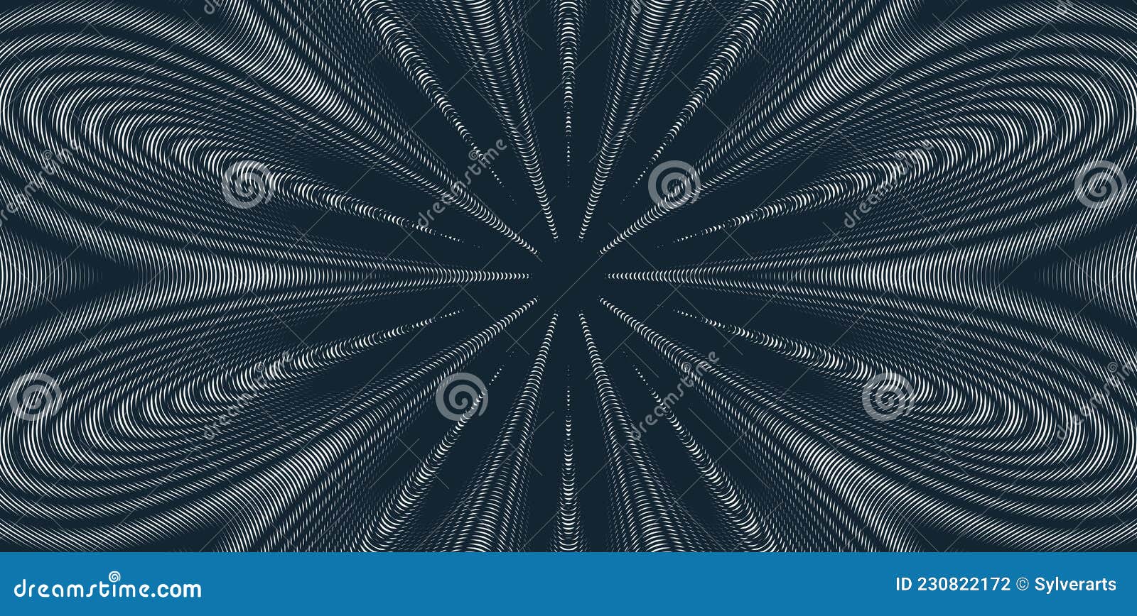 Moire Wave Vector Abstract Background, Linear Contrast Virtual Digital ...