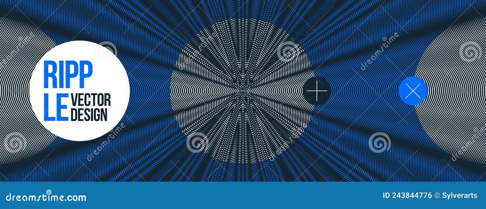 Moire Wave Vector Abstract Background, Linear Contrast Virtual Digital ...