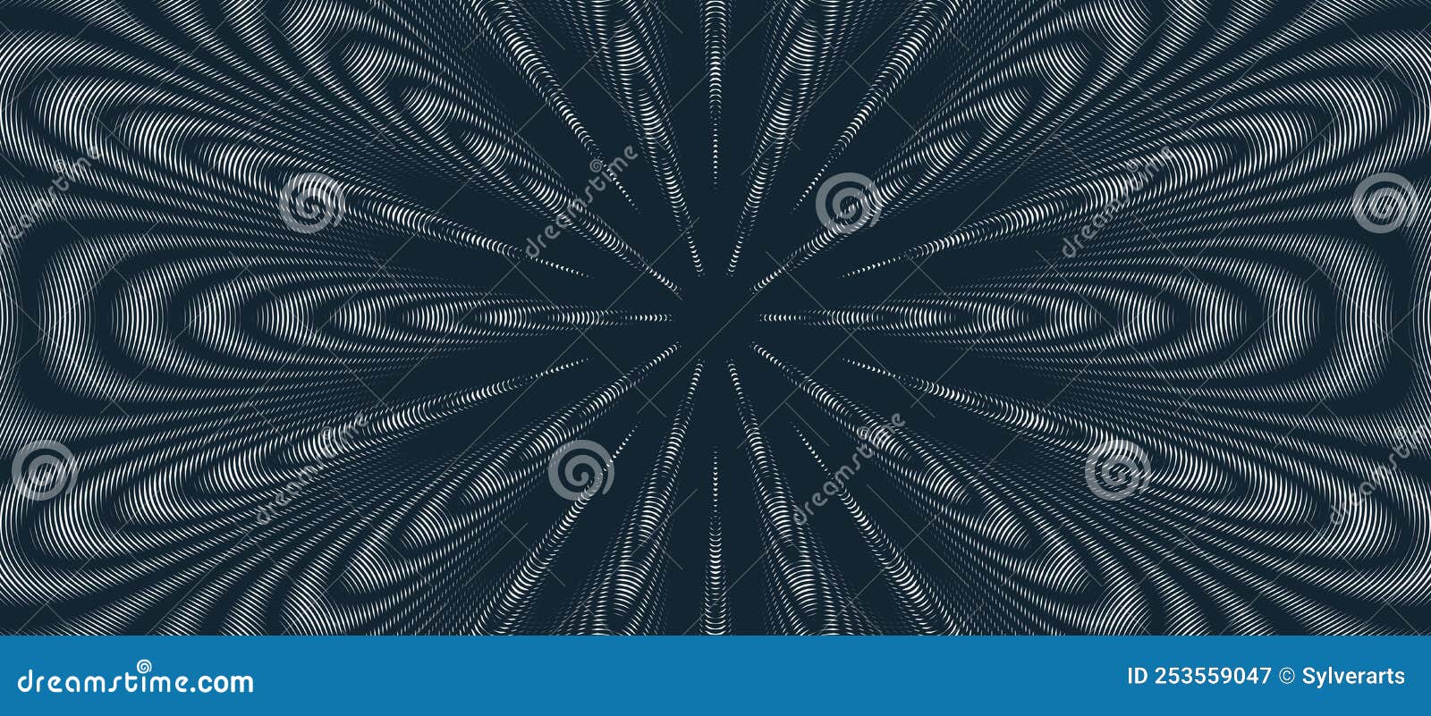 Moire Wave Vector Abstract Background, Linear Contrast Virtual Digital ...