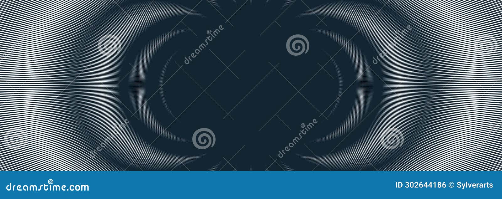 Moire Wave Vector Abstract Background, Linear Contrast Virtual Digital ...