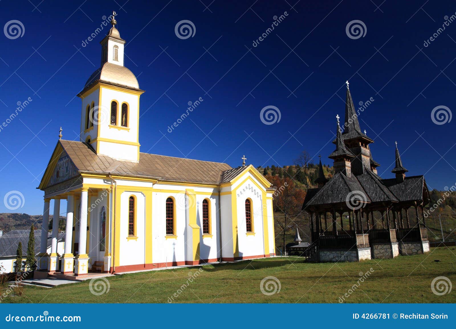 Moisei Monastery stock image. Image of style, religion - 4266781