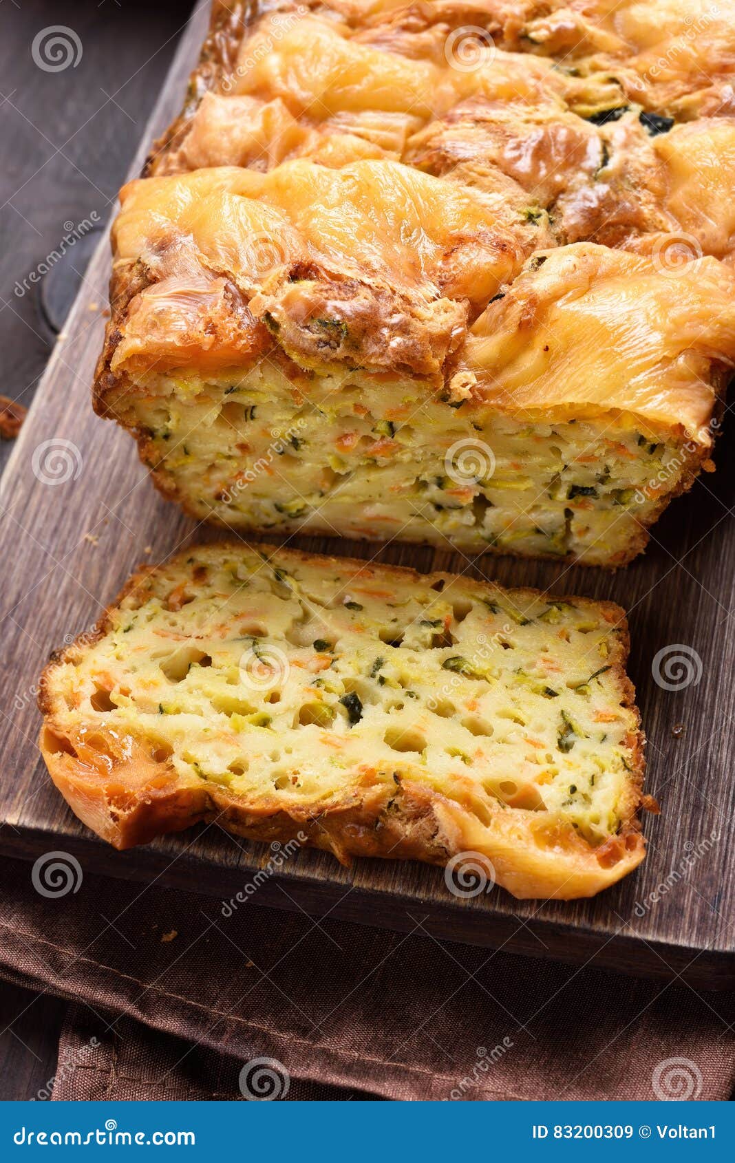 Moist vegetable bread stock image. Image of loaf, baked - 83200309
