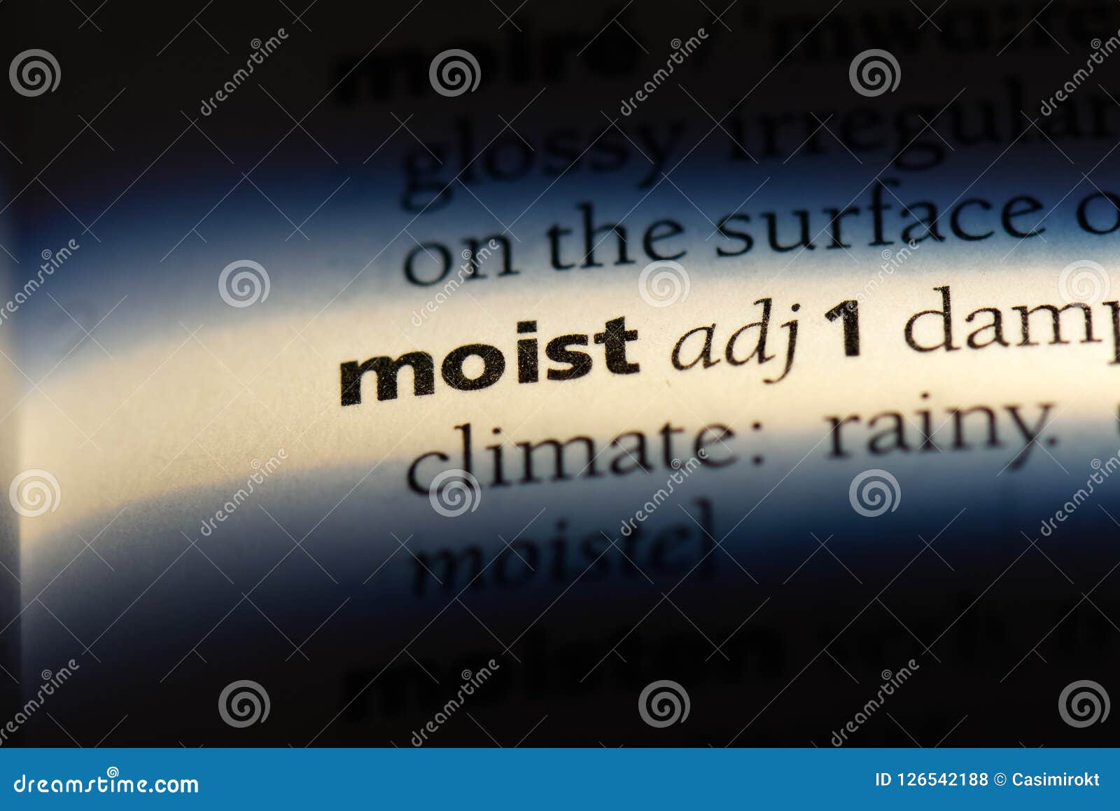 Moist stock photo. Image of moist, idea, macro, writing - 126542188