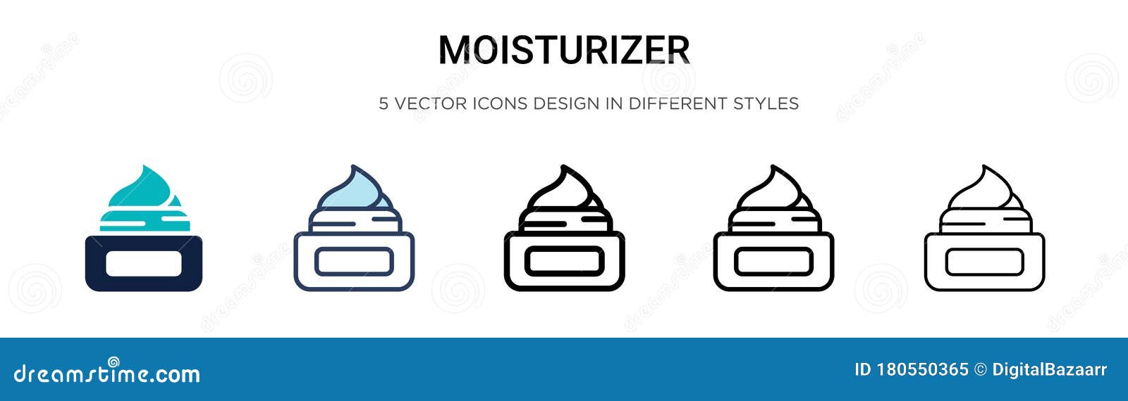 Moisturizer Icon Vector Isolated On White Background, Logo Concept Of ...
