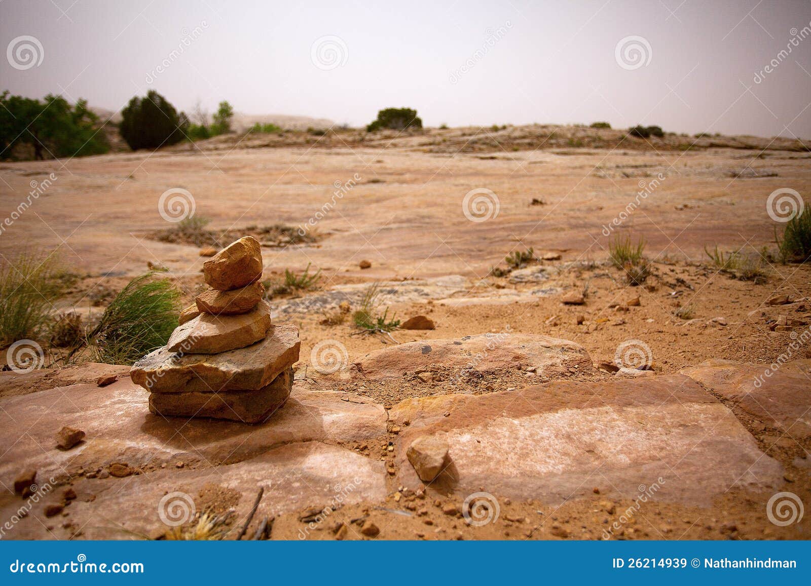 Mojón del desierto imagen de archivo. Imagen de arte - 26214939
