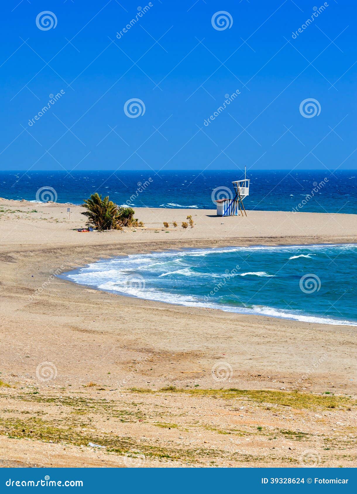 Mojacar Beach stock photo. Image of copy, beach, destination - 39328624