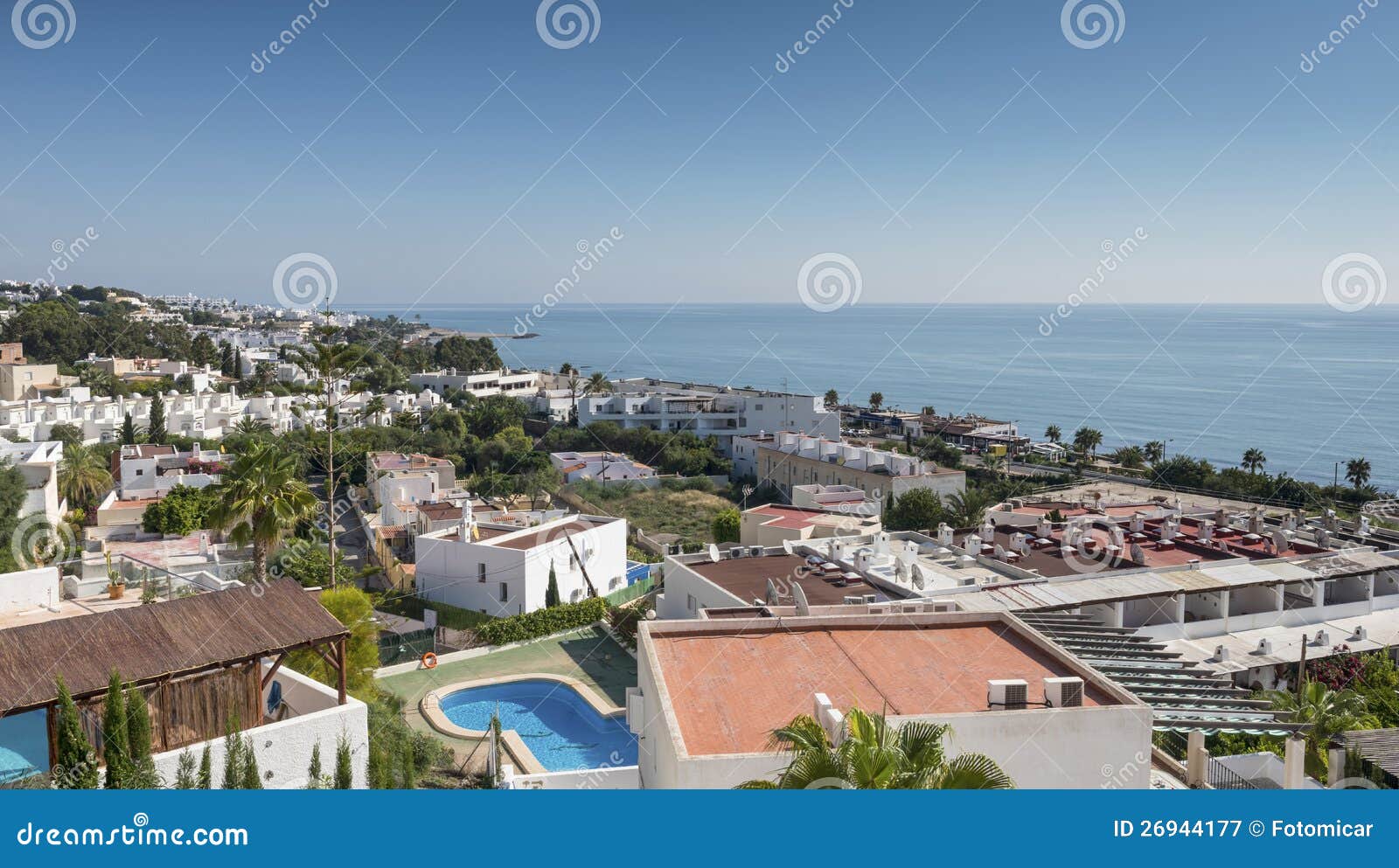 Mojacar Playa stock image. Image of andalusia, playa - 26944177