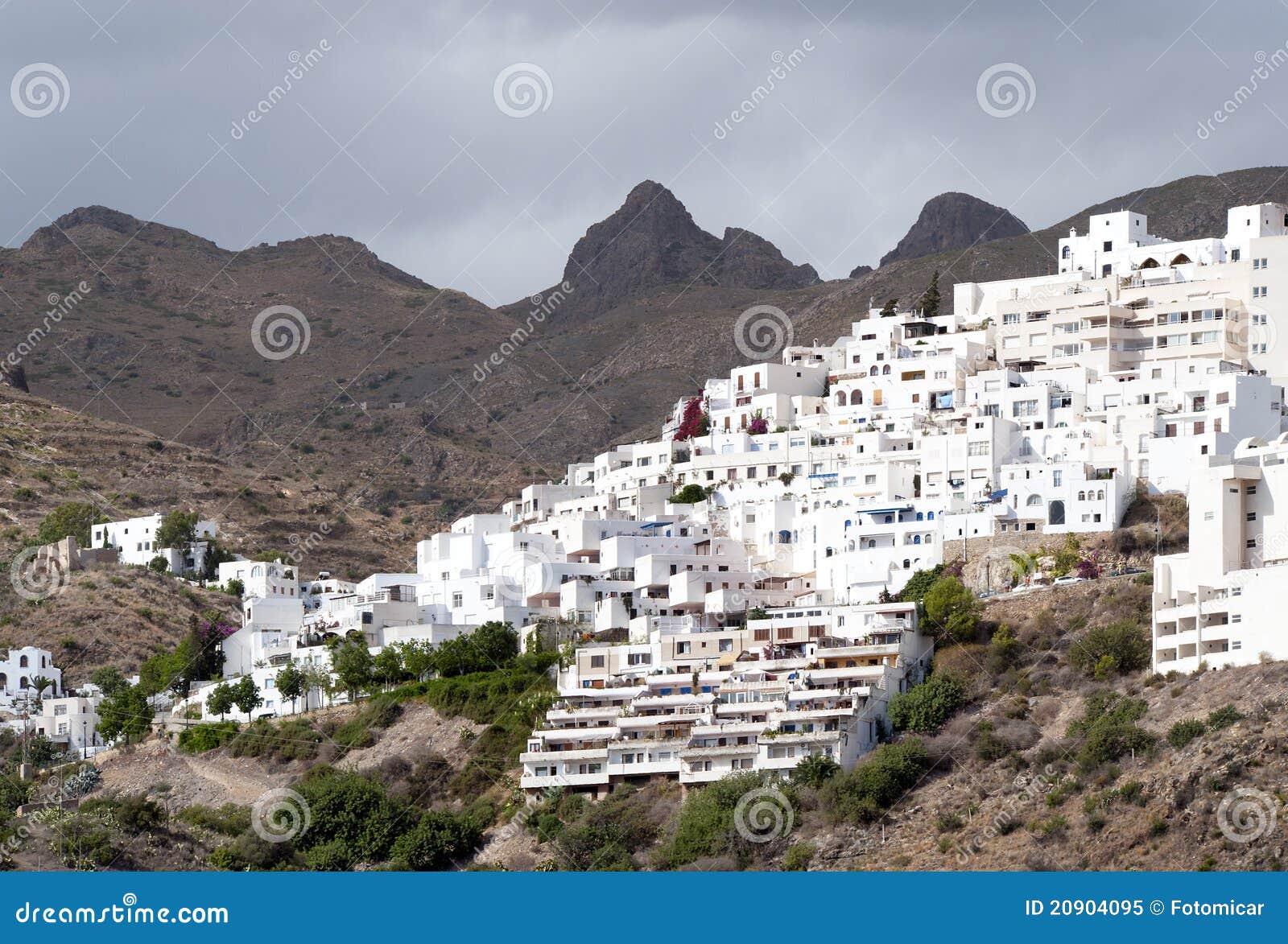 Mojacar Village, Spain stock image. Image of destination - 20904095