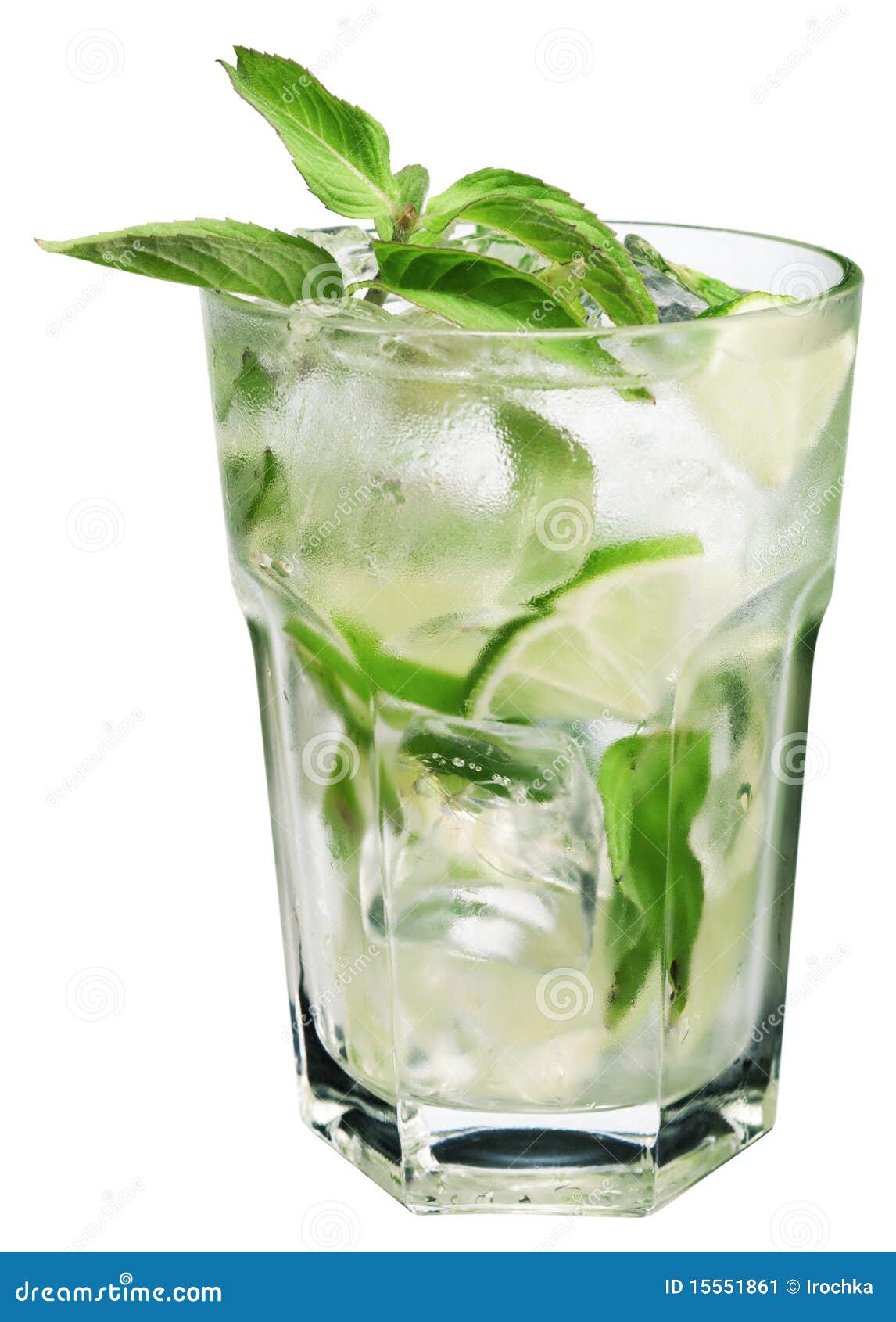 Mojito cocktail stock image. Image of mint, strong, alcoholic - 15551861