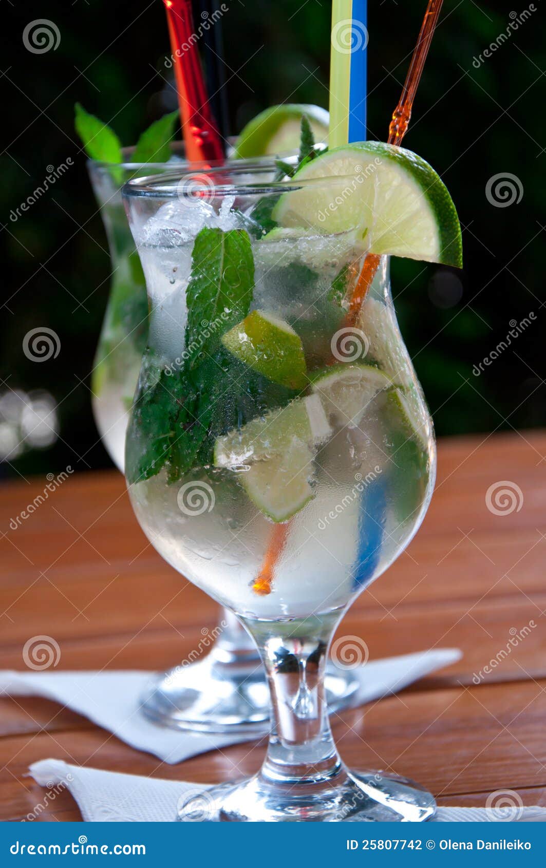 Mojito Cocktail stock photo. Image of garnish, cocktail - 25807742