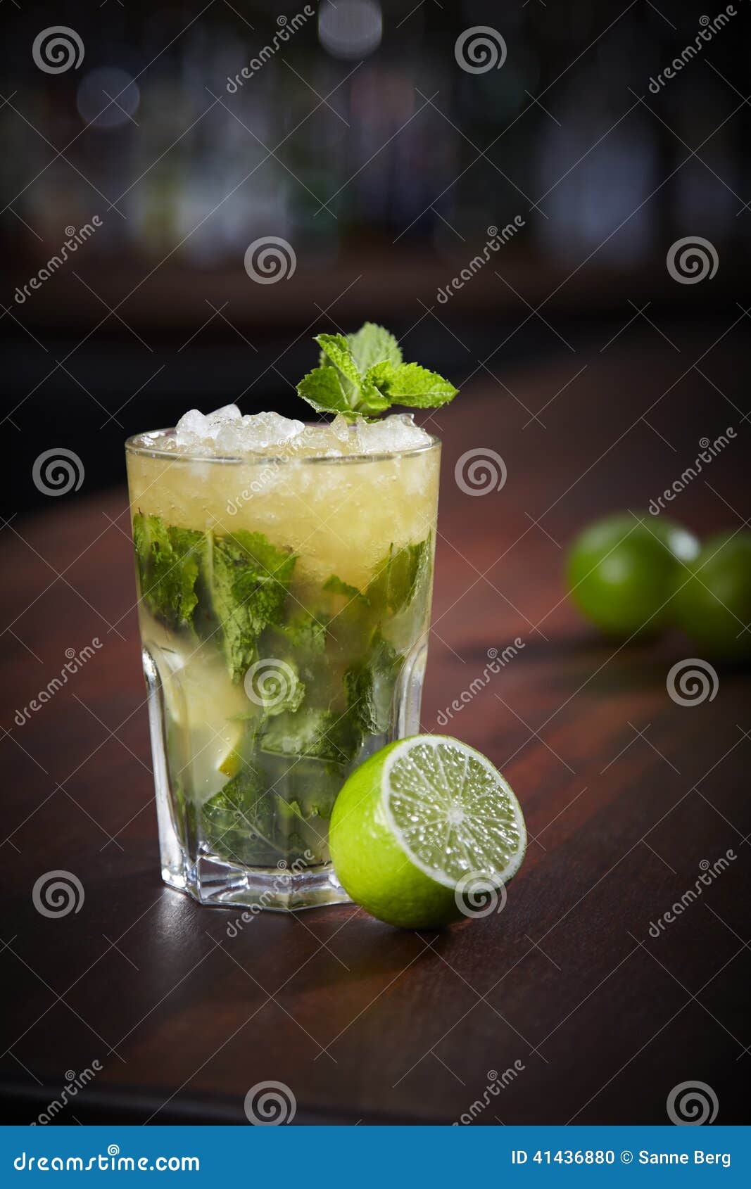 Mojito cocktail stock photo. Image of green, alcohol - 41436880