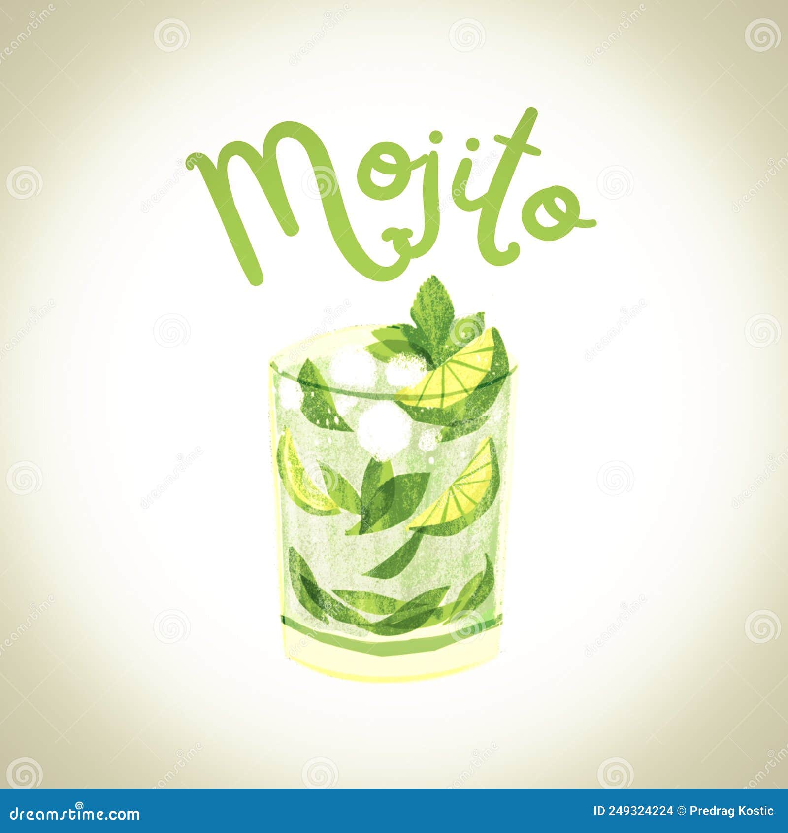 Mojito drink logo stock illustration. Illustration of salty - 249324224