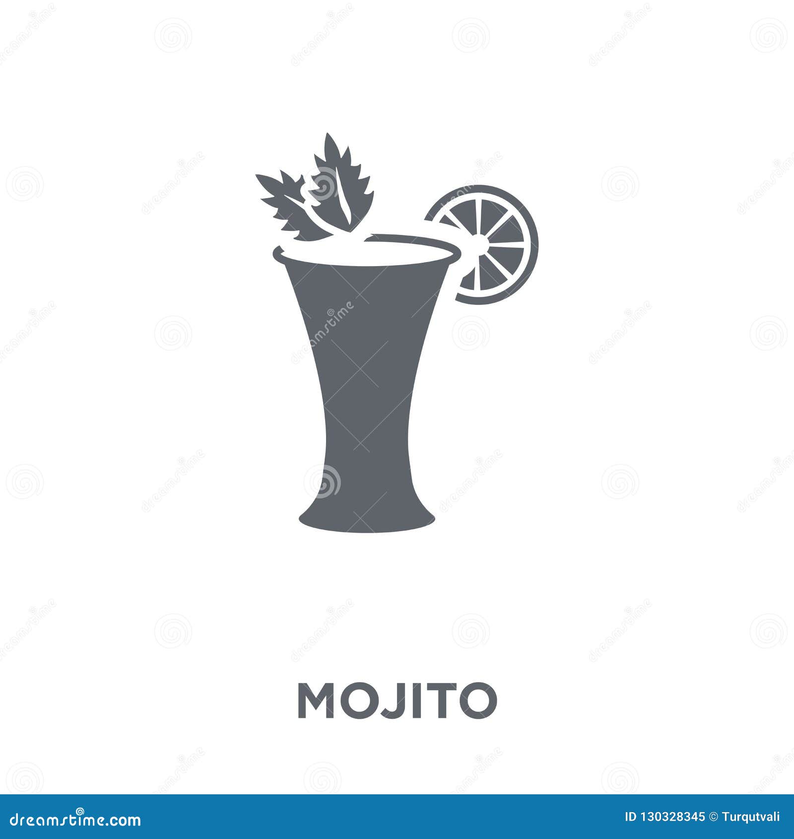 Mojito Collection. Vector Menu Template With Realistic Cocktail ...