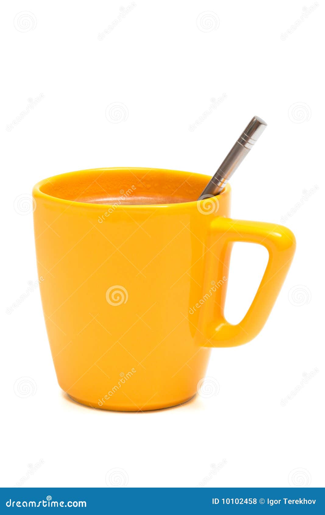 Mok van koffie stock foto. Image of chocolade, niemand - 10102458